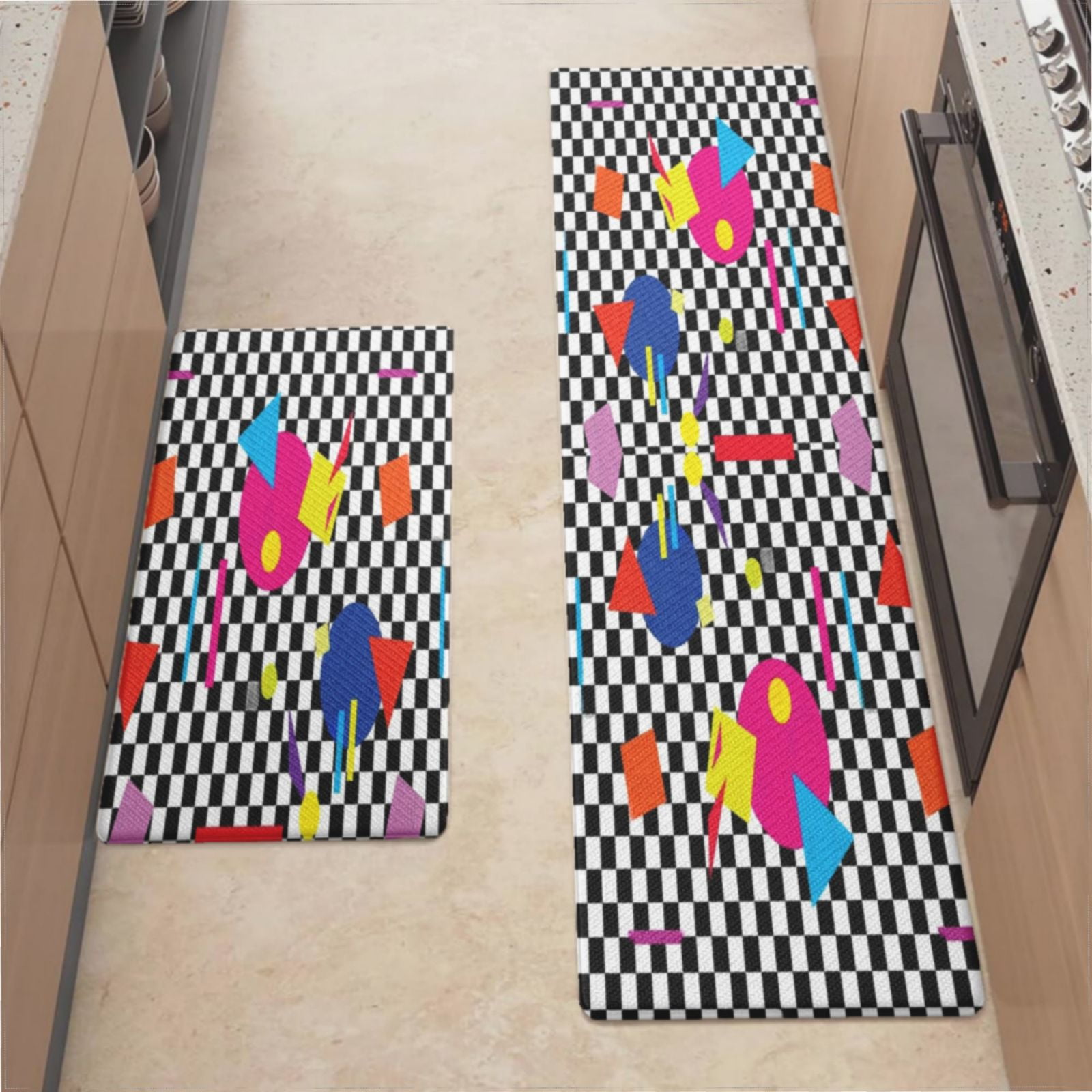 Anti Fatigue Cushioned Kitchen Mats For Floor, Waterproof Non Slip ...