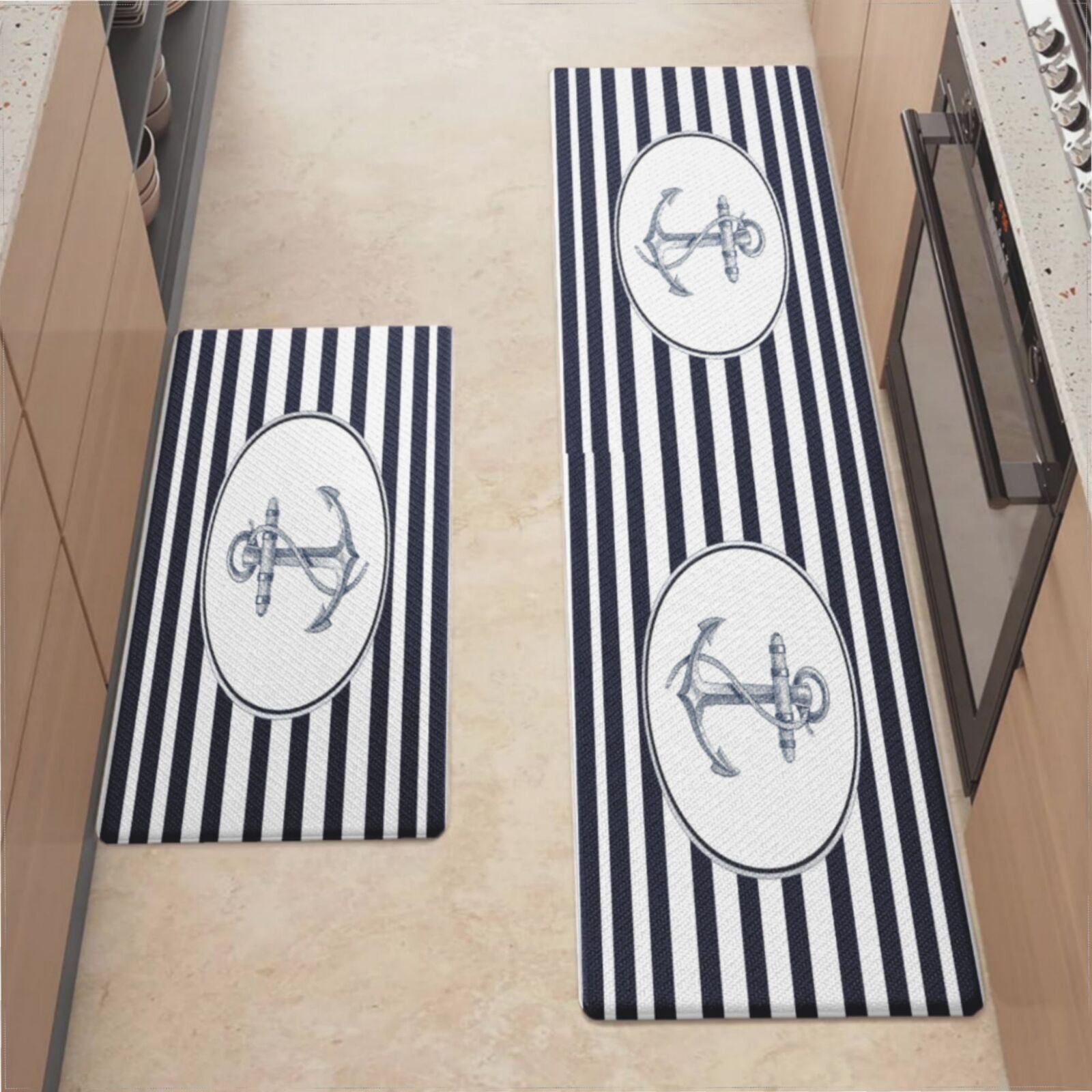 Anti Fatigue Cushioned Kitchen Mats For Floor, Waterproof Non Slip ...