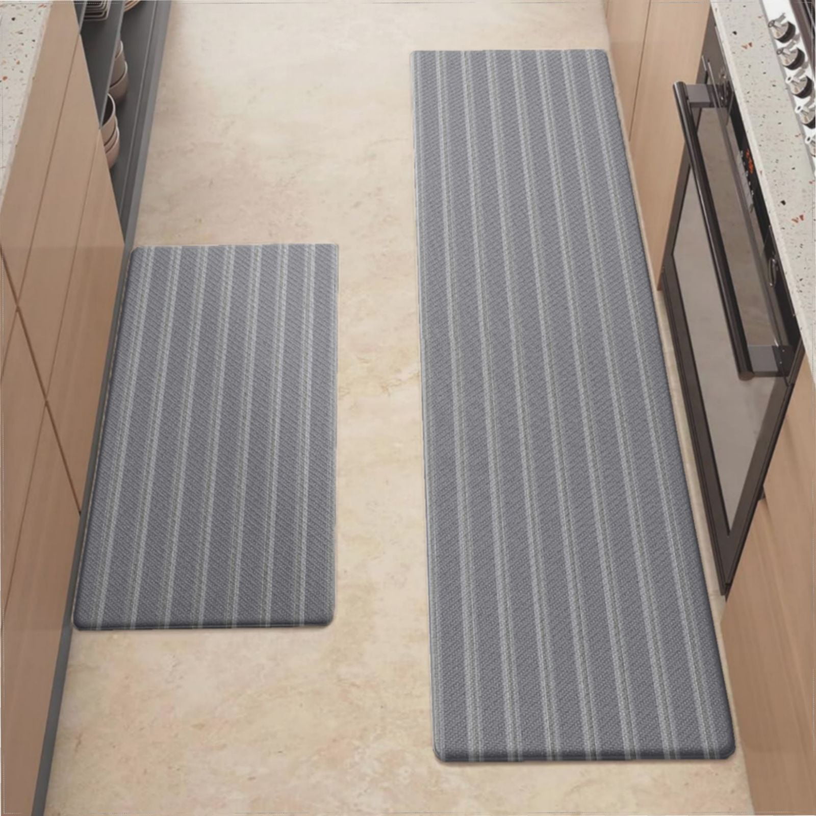 Anti Fatigue Cushioned Kitchen Mats For Floor, Waterproof Non Slip ...