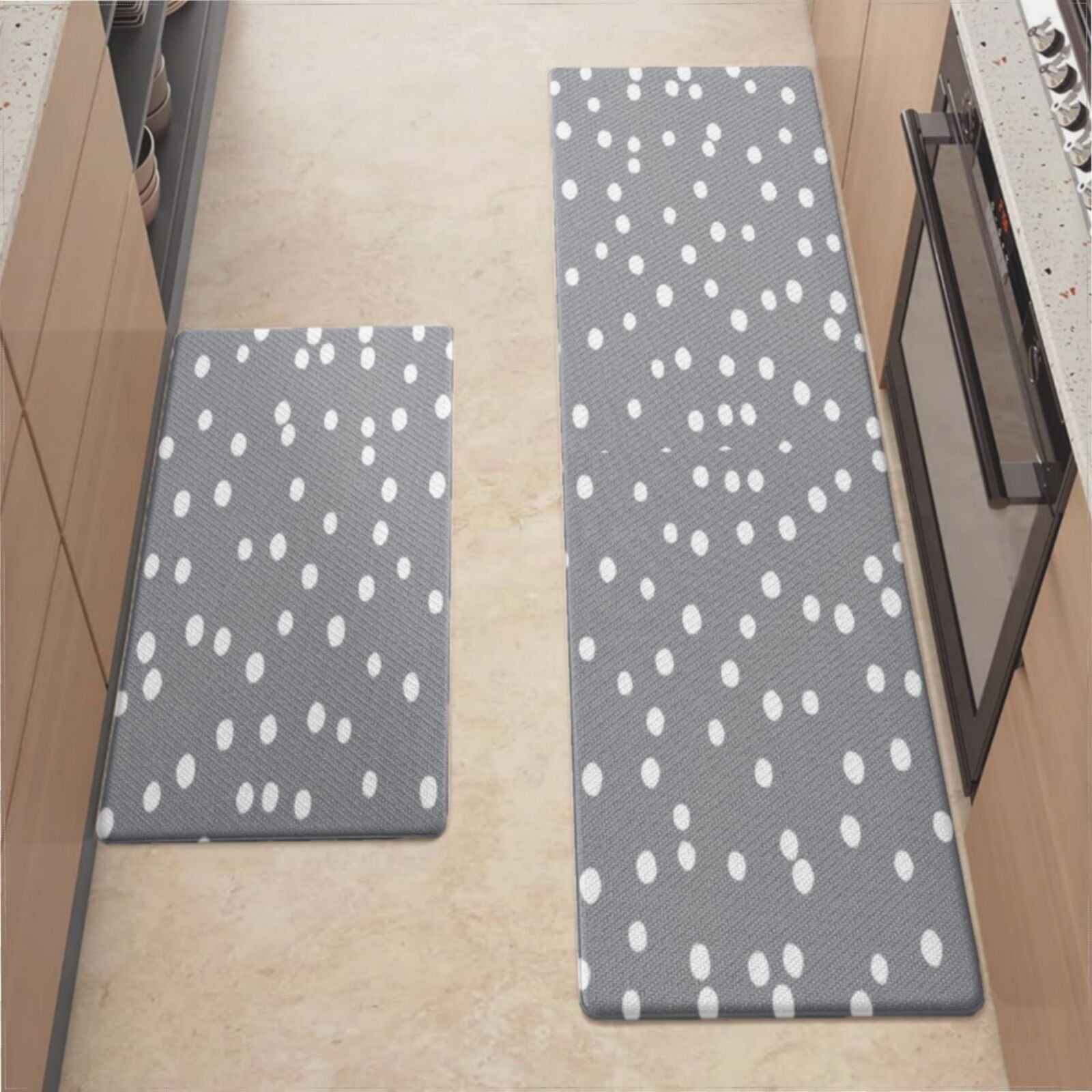 Anti Fatigue Cushioned Kitchen Mats For Floor, Waterproof Non Slip ...