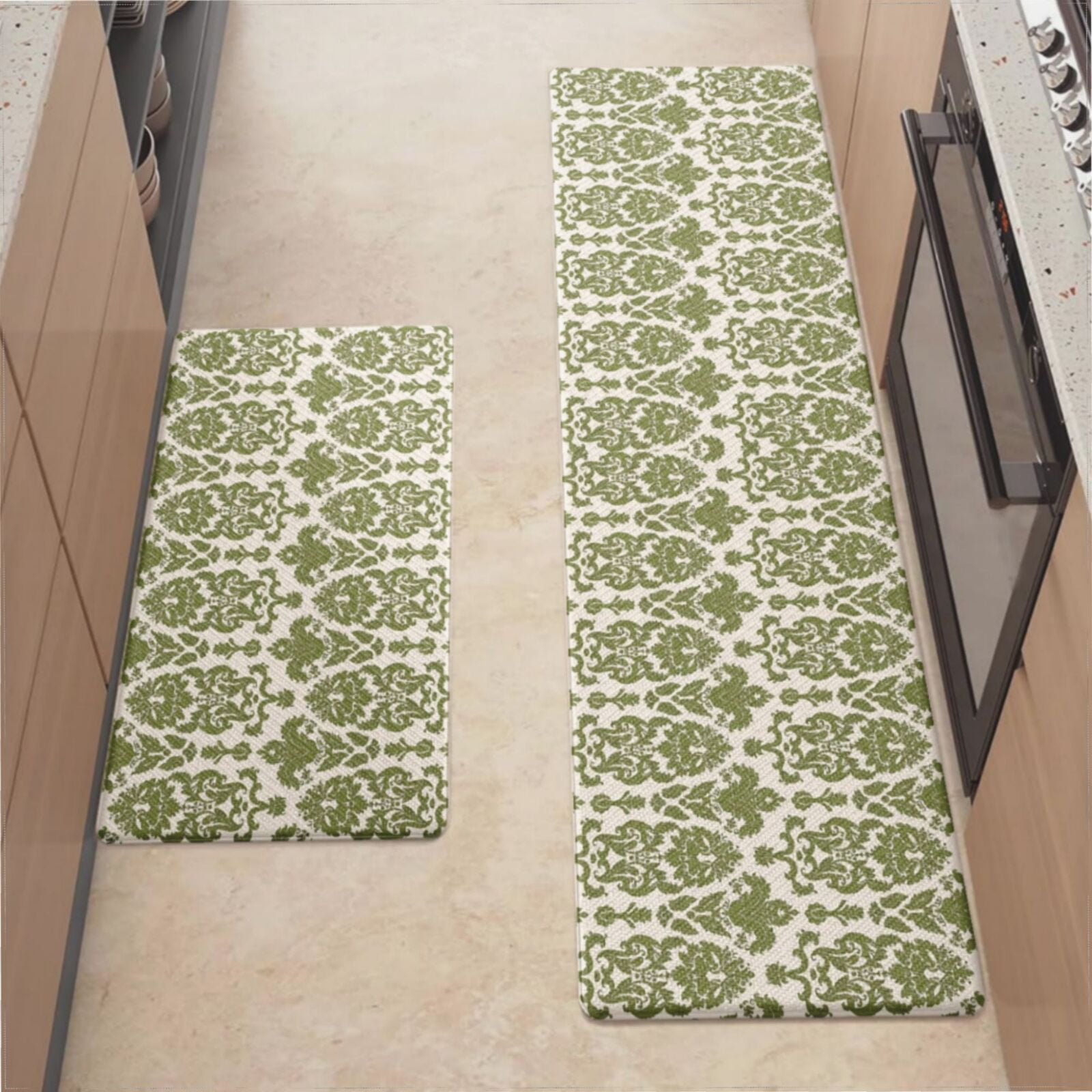 Anti Fatigue Cushioned Kitchen Mats For Floor, Waterproof Non Slip ...