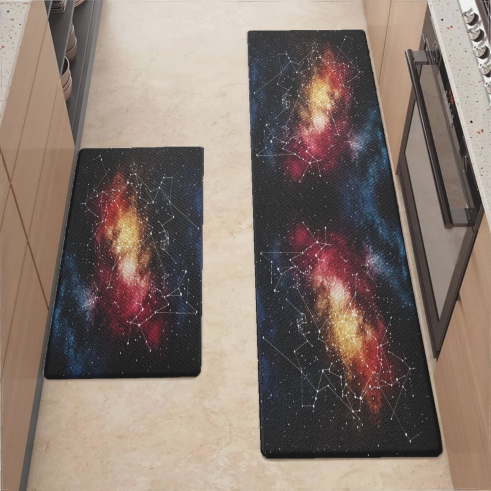 Anti Fatigue Cushioned Kitchen Mats For Floor, Waterproof Non Slip ...