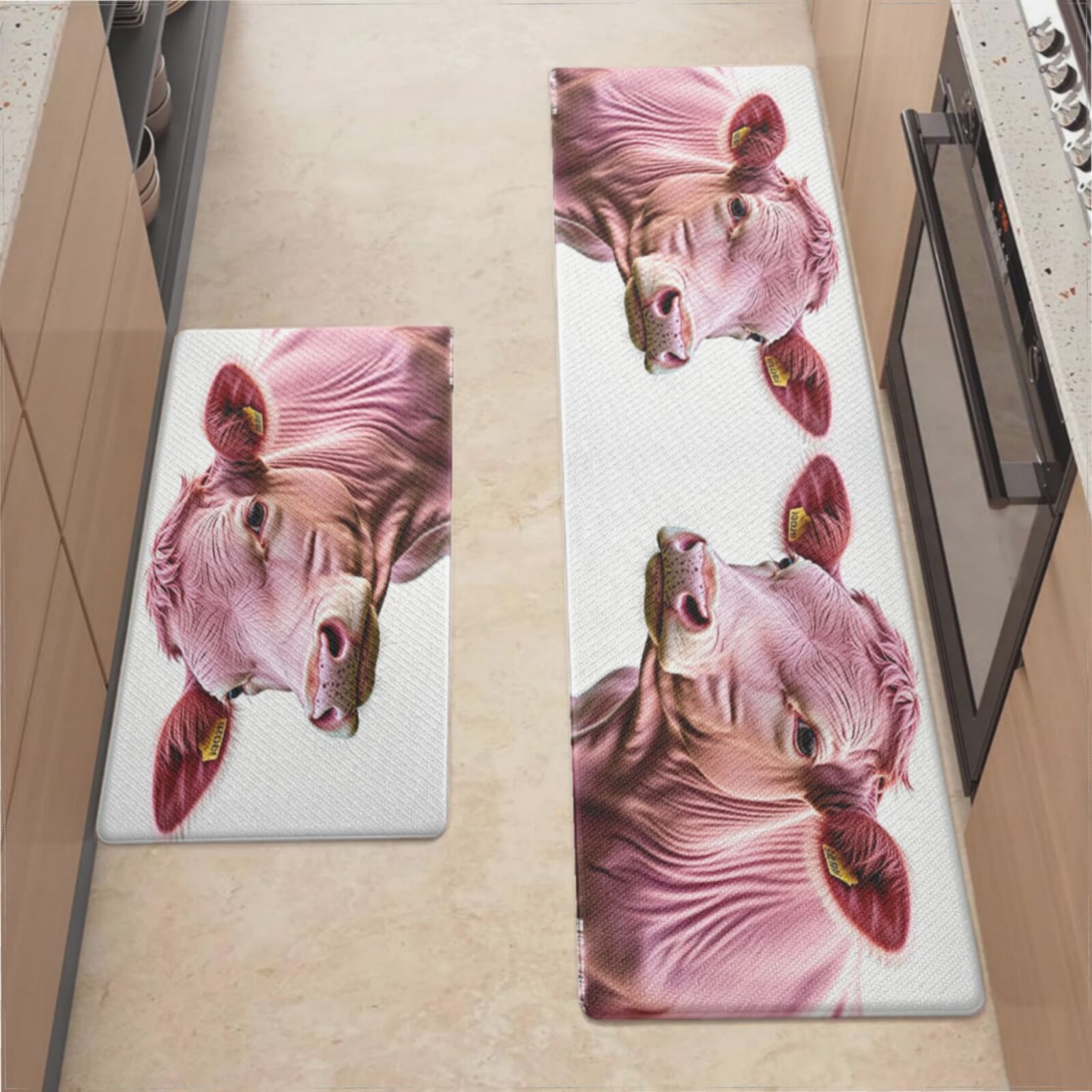 Anti Fatigue Cushioned Kitchen Mats For Floor, Waterproof Non Slip ...