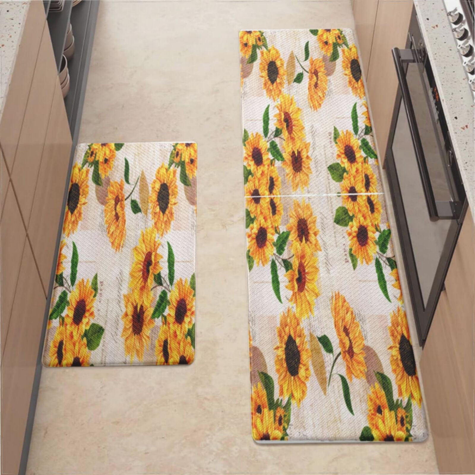 Anti Fatigue Cushioned Kitchen Mats For Floor, Waterproof Non Slip ...