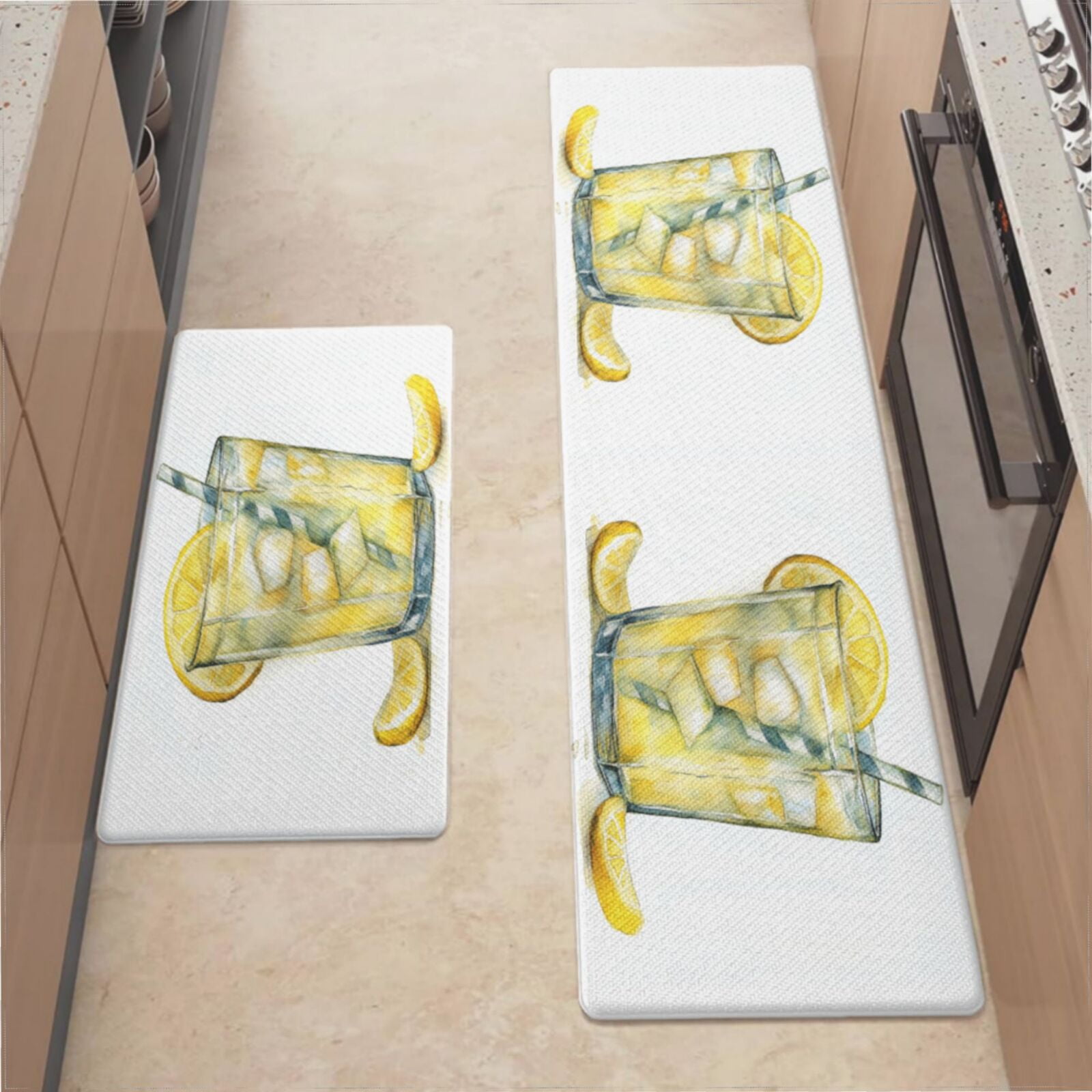 Anti Fatigue Cushioned Kitchen Mats For Floor, Waterproof Non Slip ...