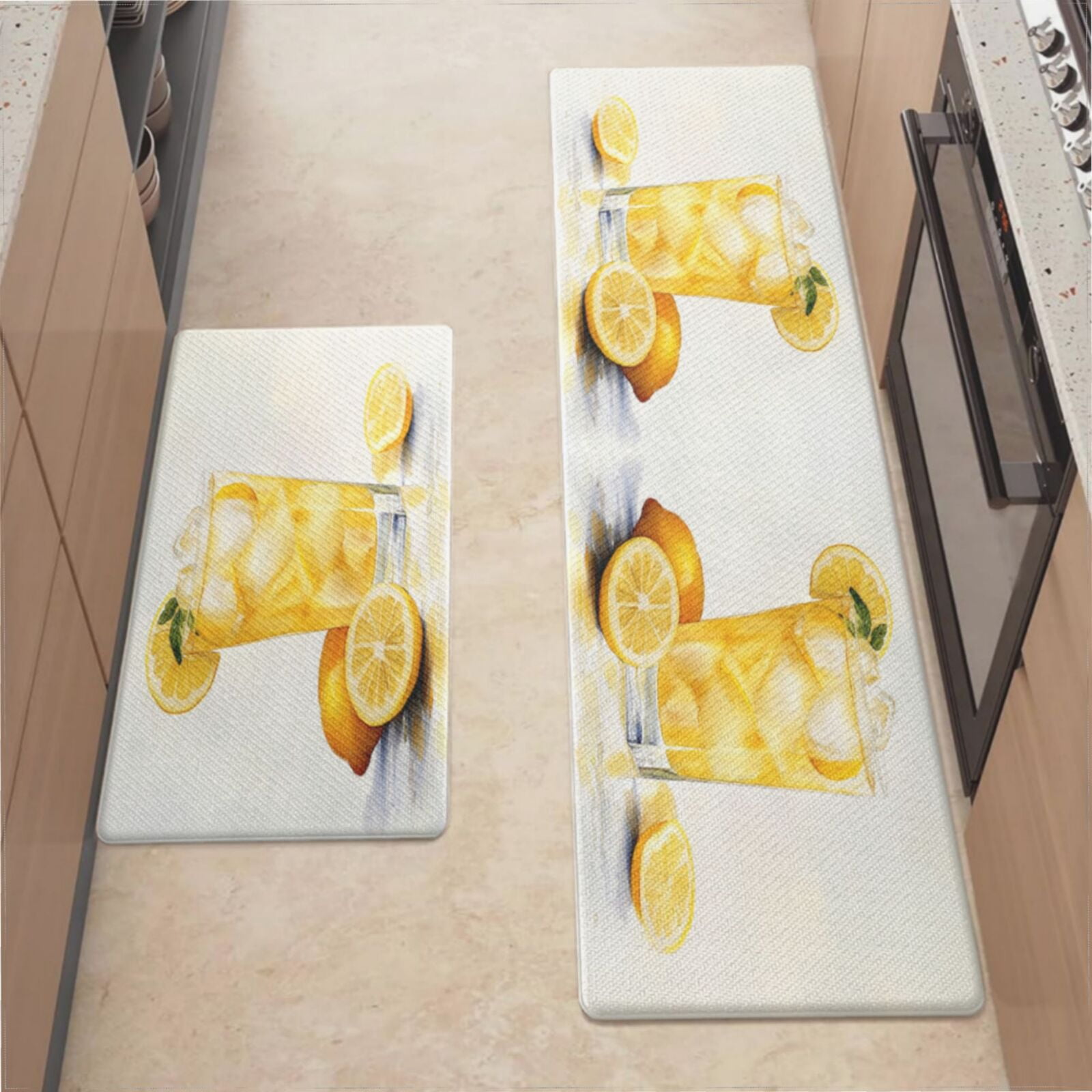 Anti Fatigue Cushioned Kitchen Mats For Floor, Waterproof Non Slip ...