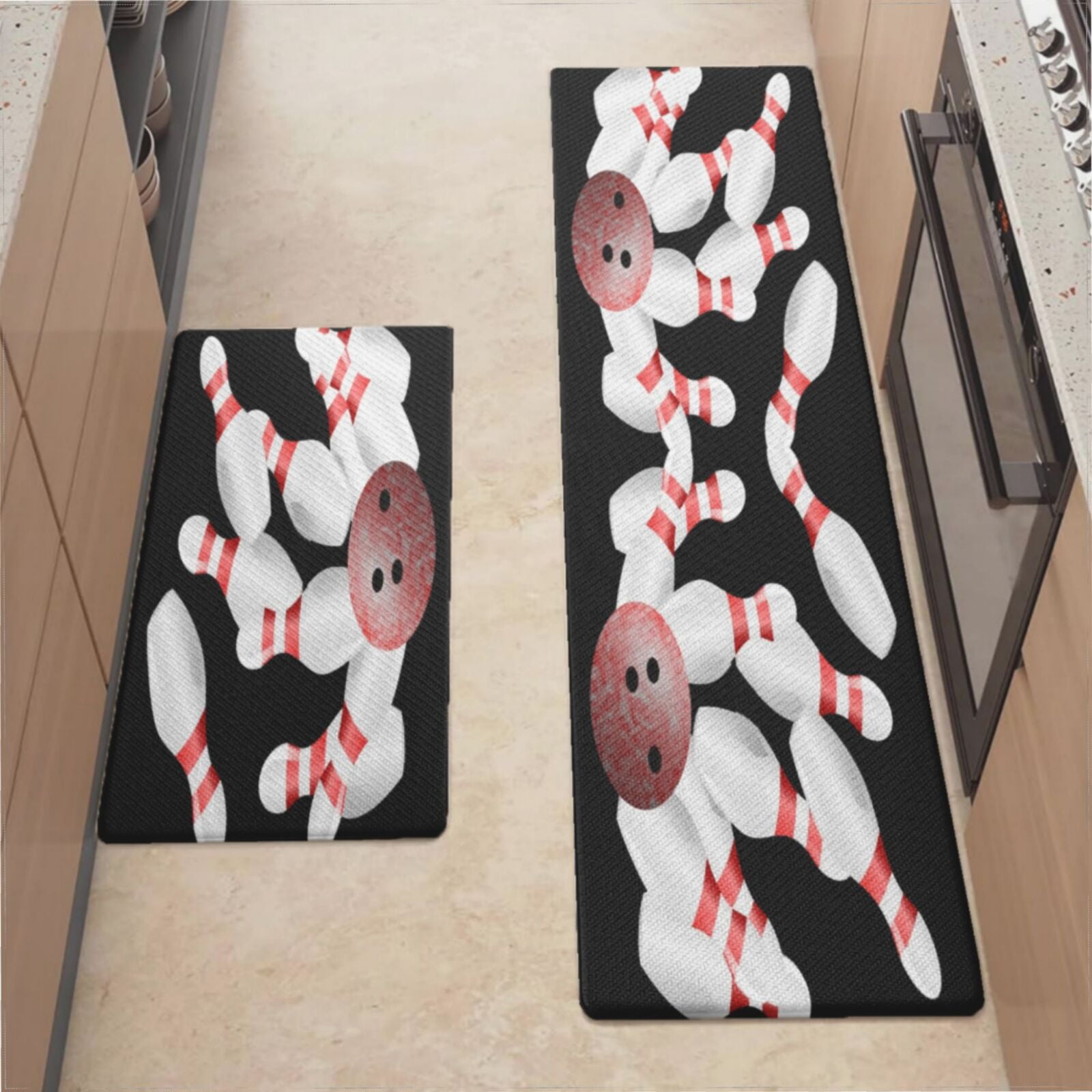 Anti Fatigue Cushioned Kitchen Mats For Floor, Waterproof Non Slip ...