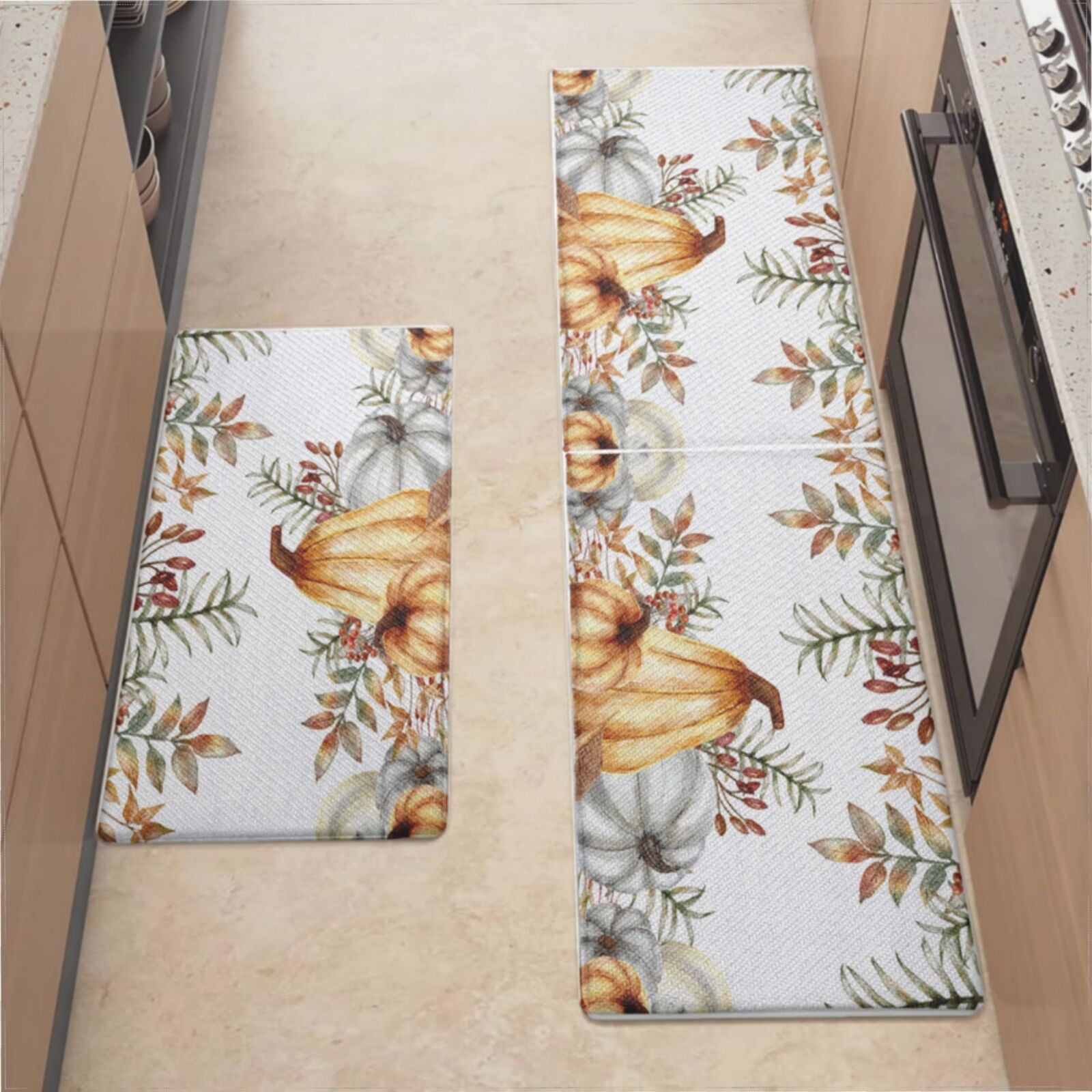 Anti Fatigue Cushioned Kitchen Mats For Floor, Waterproof Non Slip ...