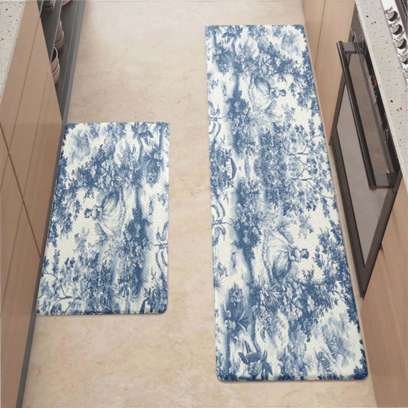Anti Fatigue Cushioned Kitchen Mats For Floor, Waterproof Non Slip ...