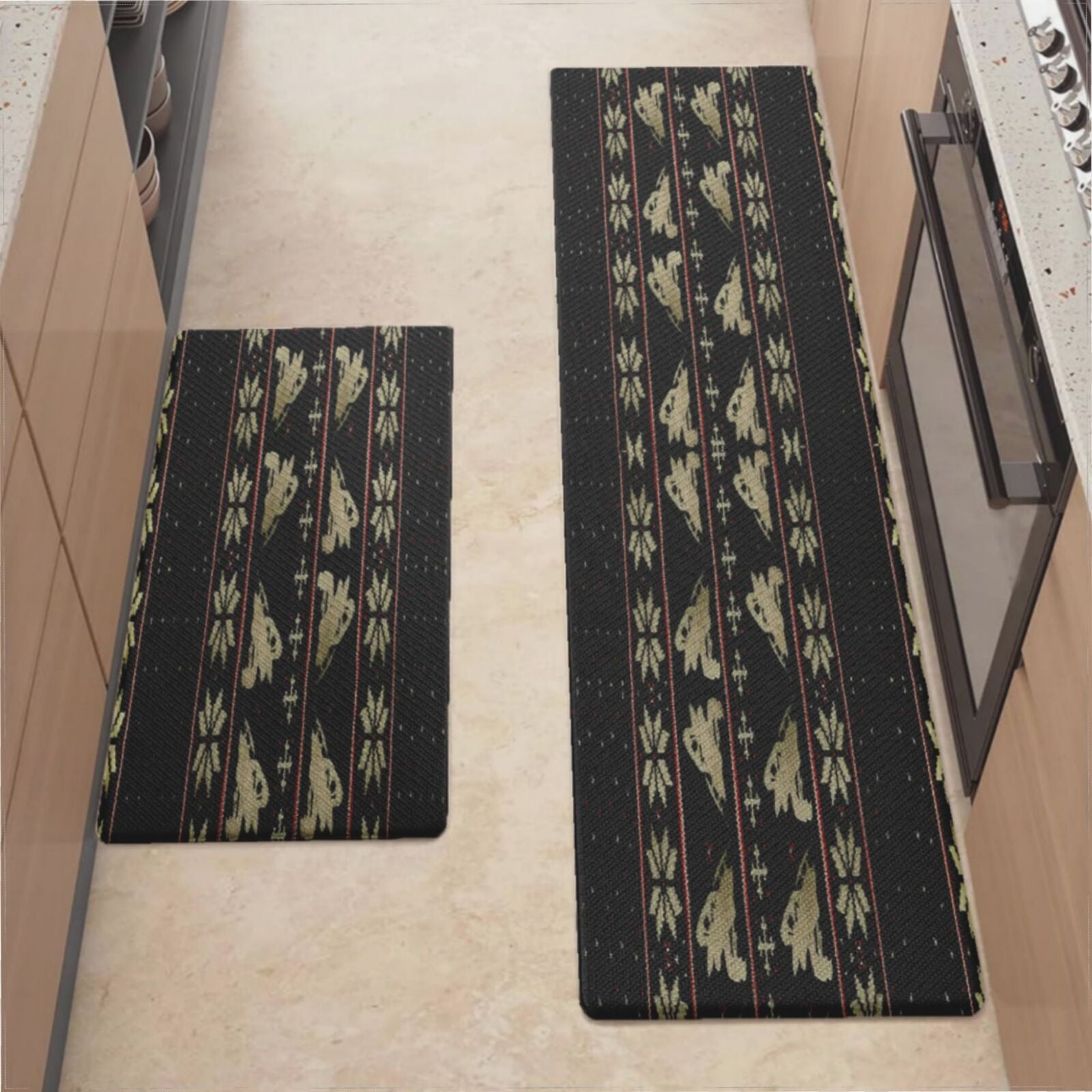 Anti Fatigue Cushioned Kitchen Mats For Floor, Waterproof Non Slip ...
