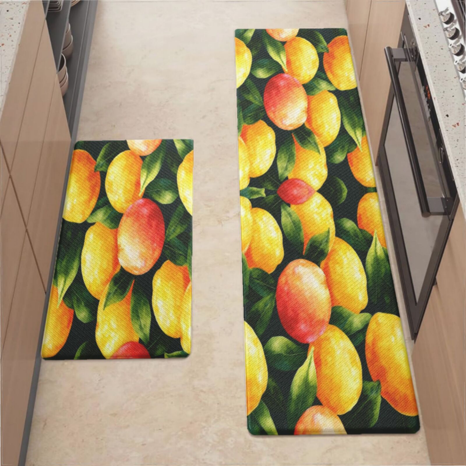 Anti Fatigue Cushioned Kitchen Mats For Floor, Waterproof Non Slip ...