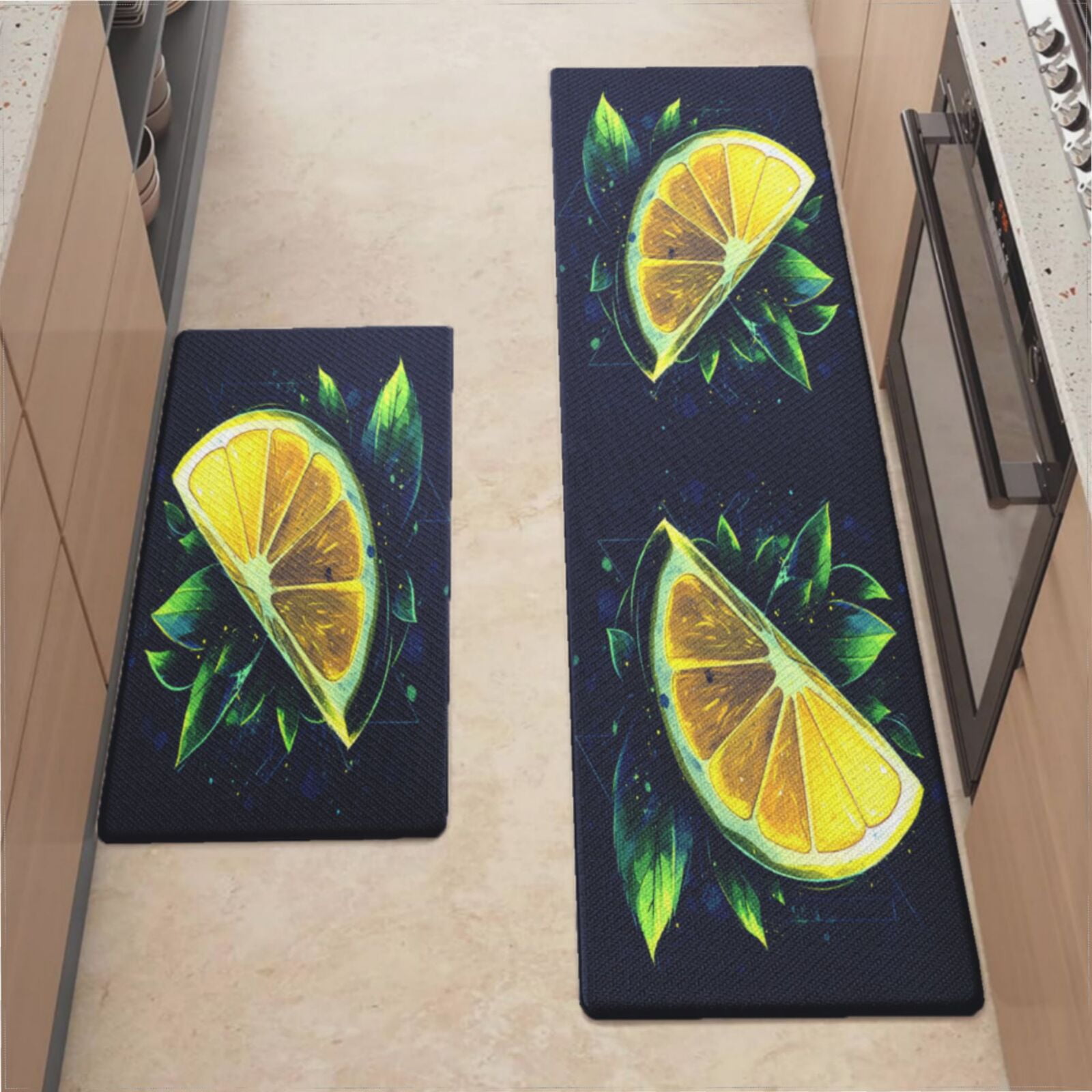 Anti Fatigue Cushioned Kitchen Mats For Floor, Waterproof Non Slip ...