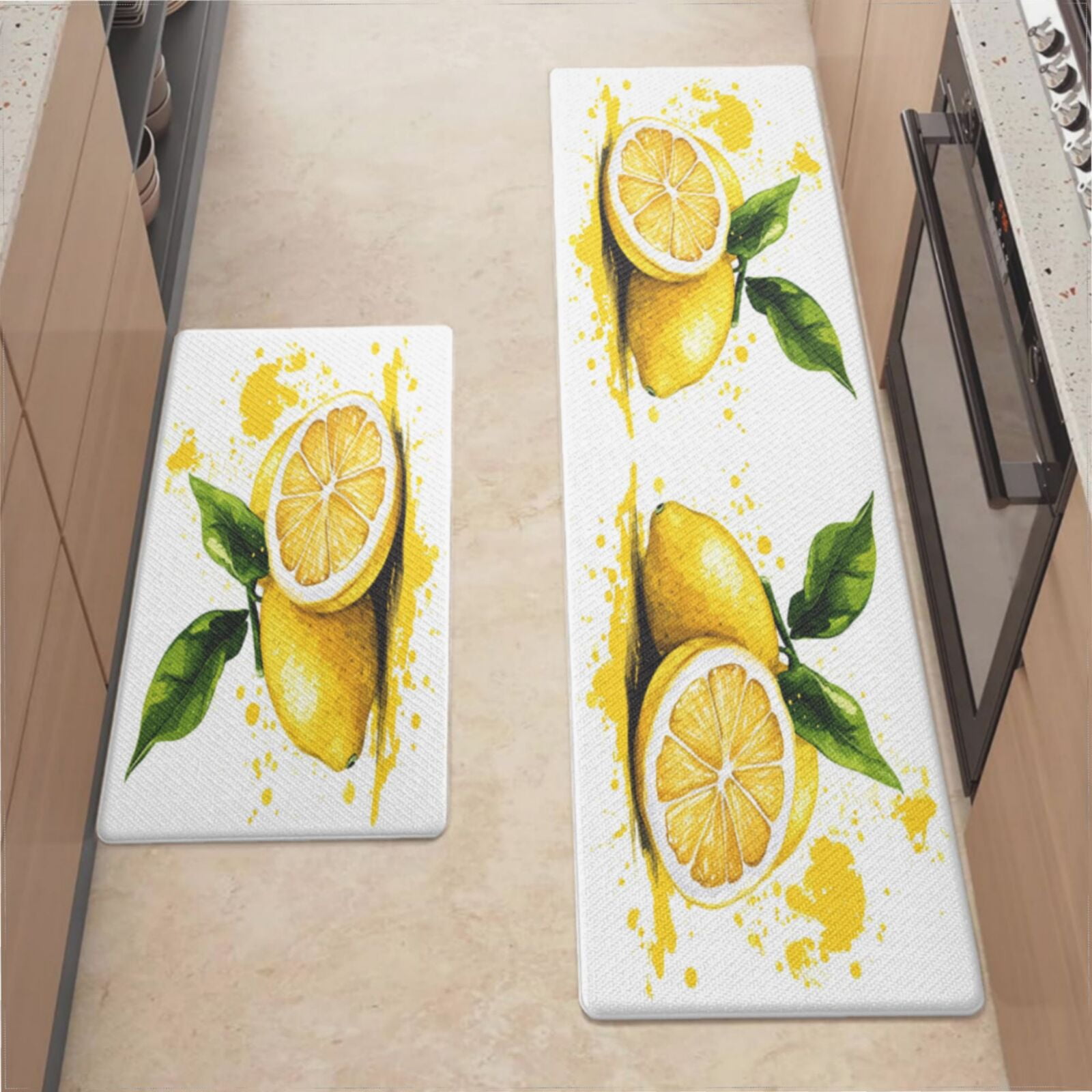 Anti Fatigue Cushioned Kitchen Mats For Floor, Waterproof Non Slip ...