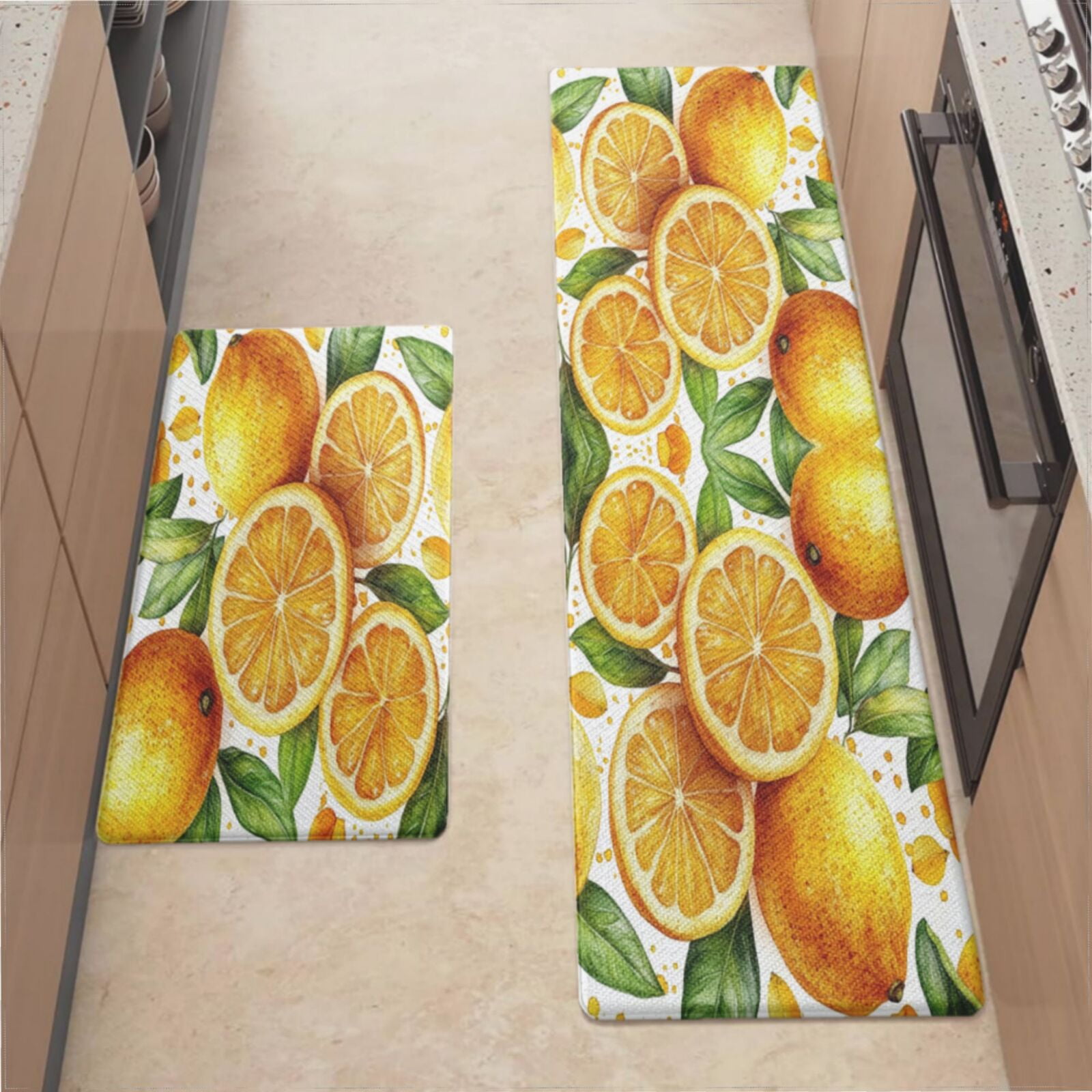 Anti Fatigue Cushioned Kitchen Mats For Floor, Waterproof Non Slip ...