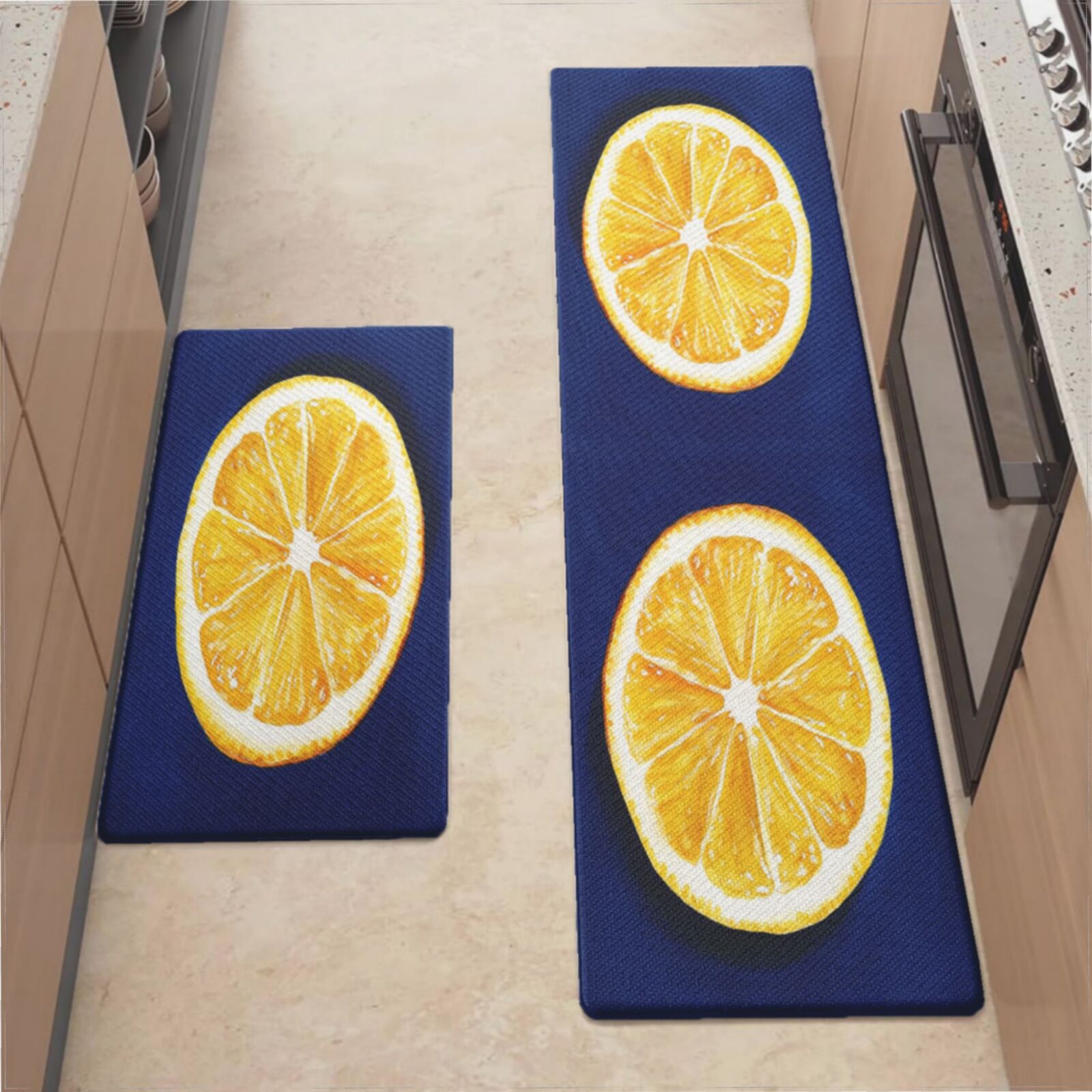 Anti Fatigue Cushioned Kitchen Mats For Floor, Waterproof Non Slip ...