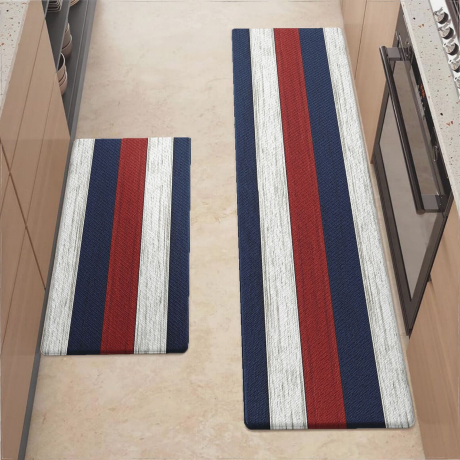 Anti Fatigue Cushioned Kitchen Mats For Floor, Waterproof Non Slip ...