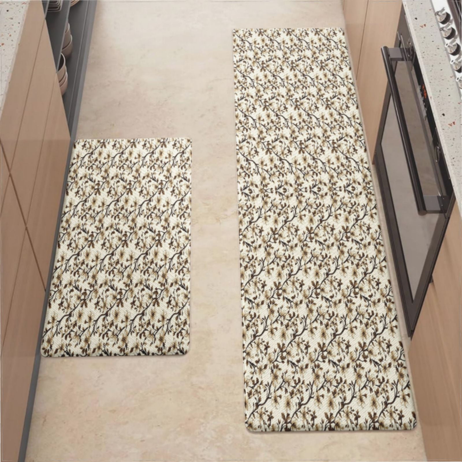 Anti Fatigue Cushioned Kitchen Mats For Floor, Waterproof Non Slip ...