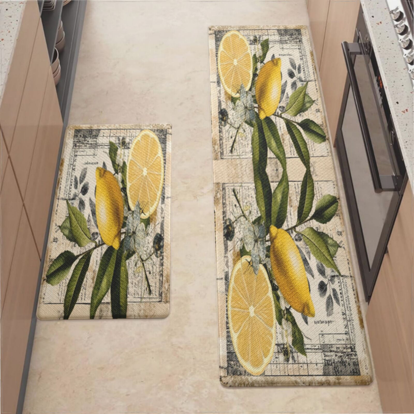 Anti Fatigue Cushioned Kitchen Mats For Floor, Waterproof Non Slip ...