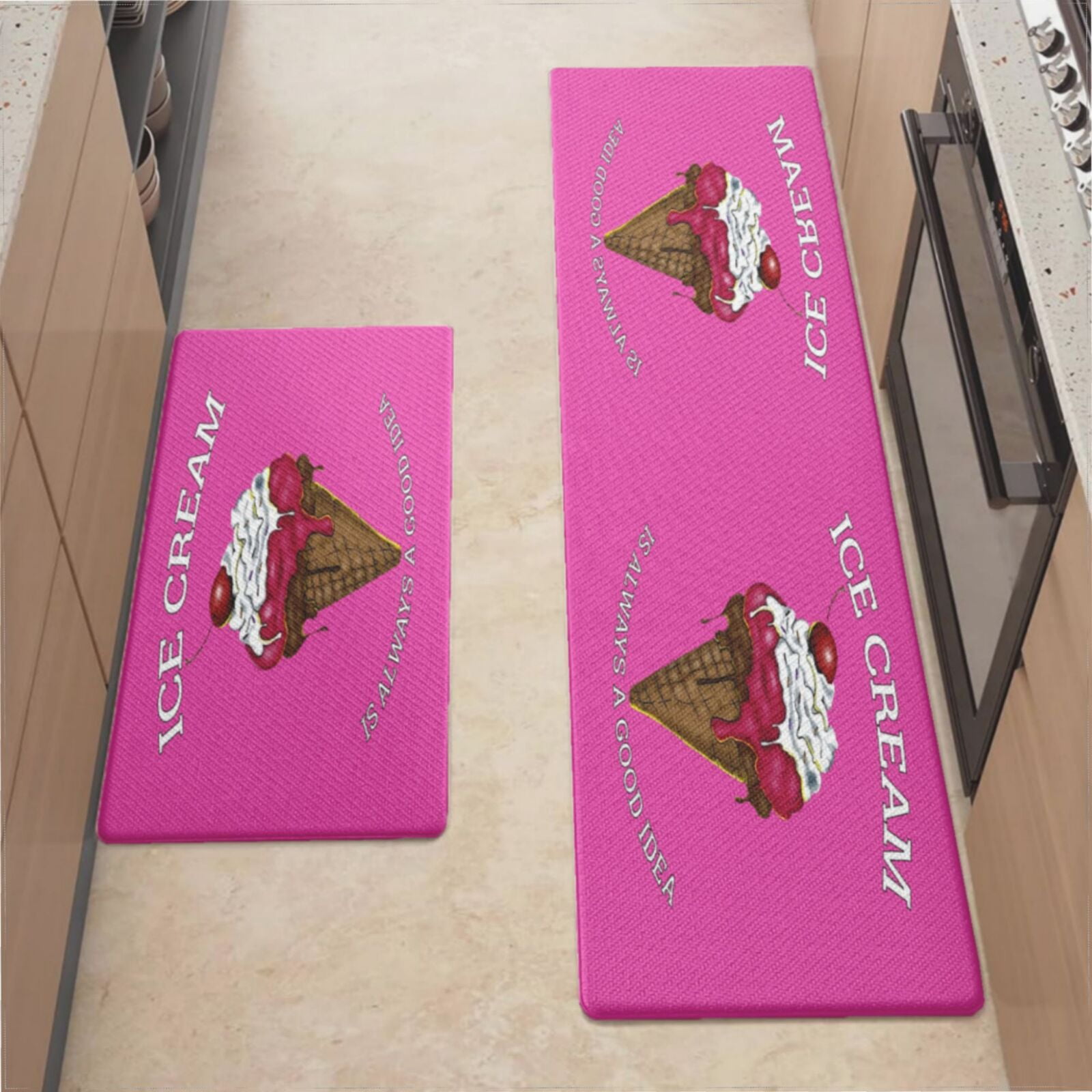 Anti Fatigue Cushioned Kitchen Mats For Floor, Waterproof Non Slip ...