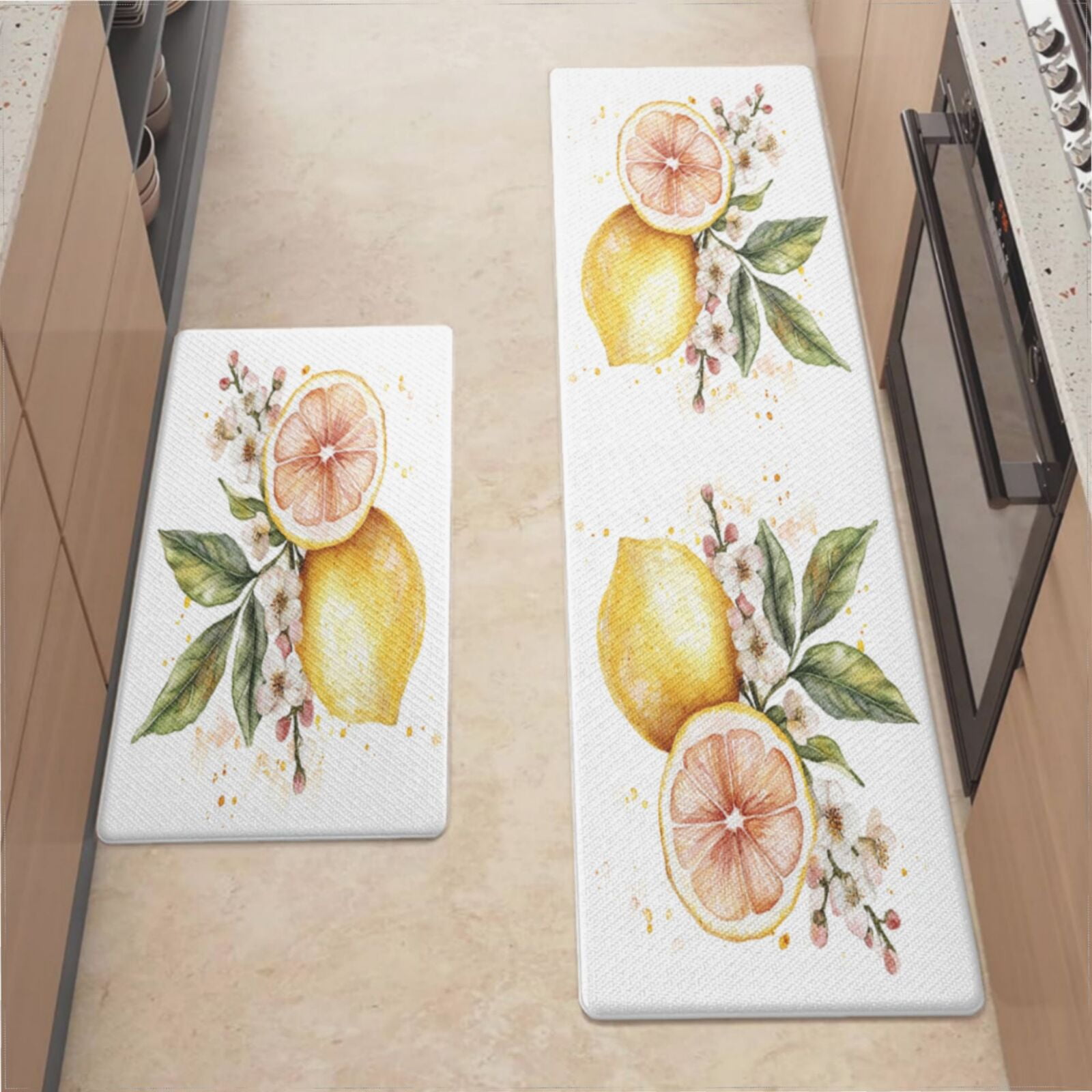 Anti Fatigue Cushioned Kitchen Mats For Floor, Waterproof Non Slip ...