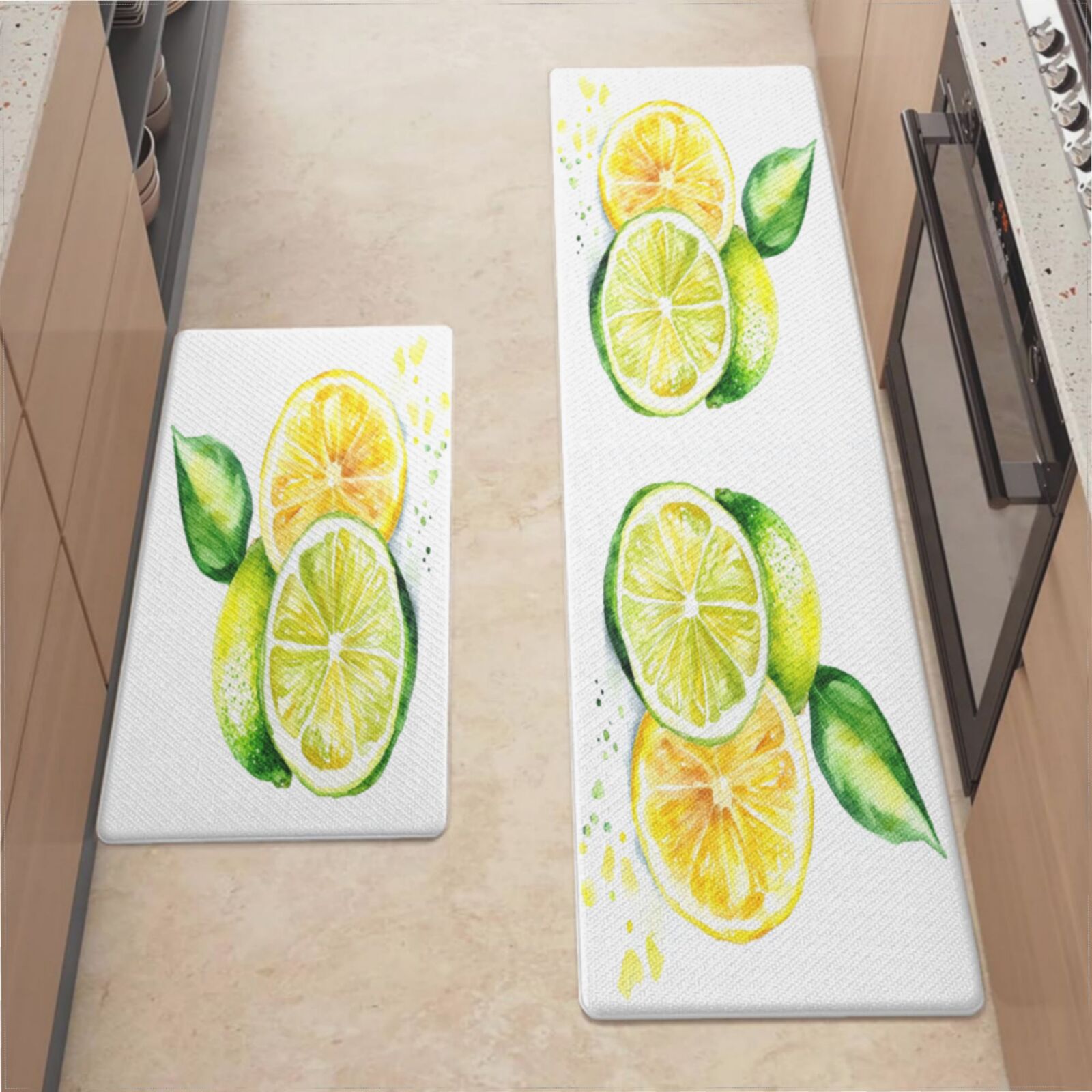 Anti Fatigue Cushioned Kitchen Mats For Floor, Waterproof Non Slip ...