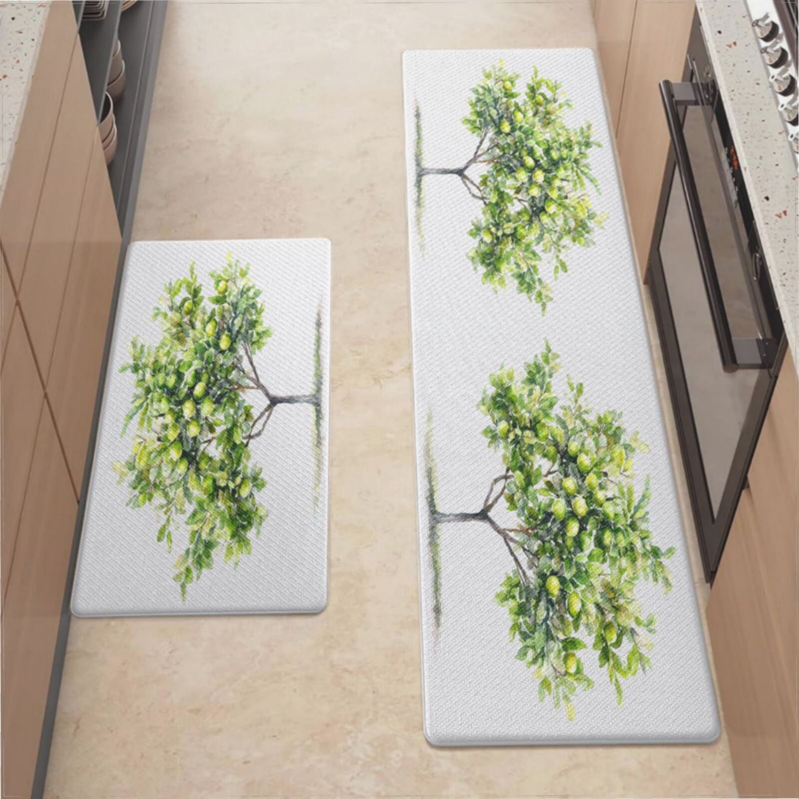 Anti Fatigue Cushioned Kitchen Mats For Floor, Waterproof Non Slip ...