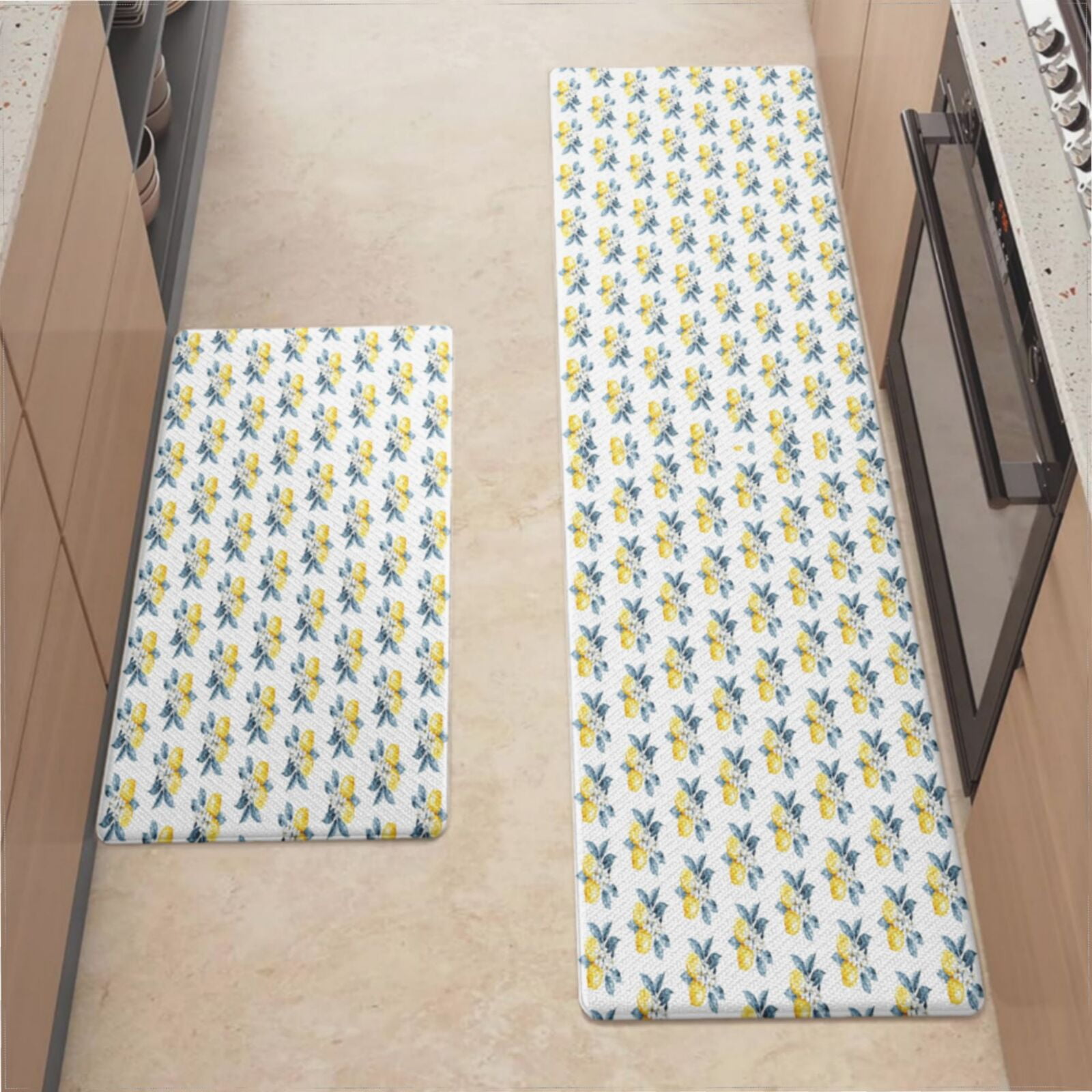 Anti Fatigue Cushioned Kitchen Mats For Floor, Waterproof Non Slip ...