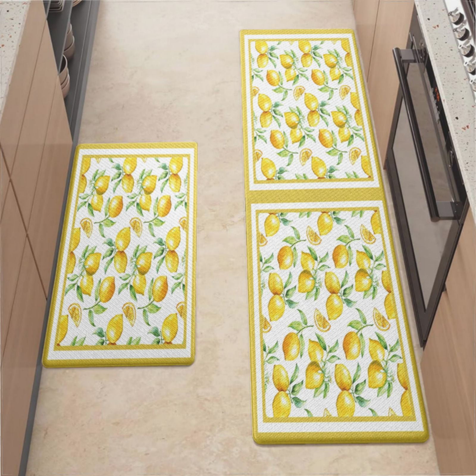 Anti Fatigue Cushioned Kitchen Mats For Floor, Waterproof Non Slip ...