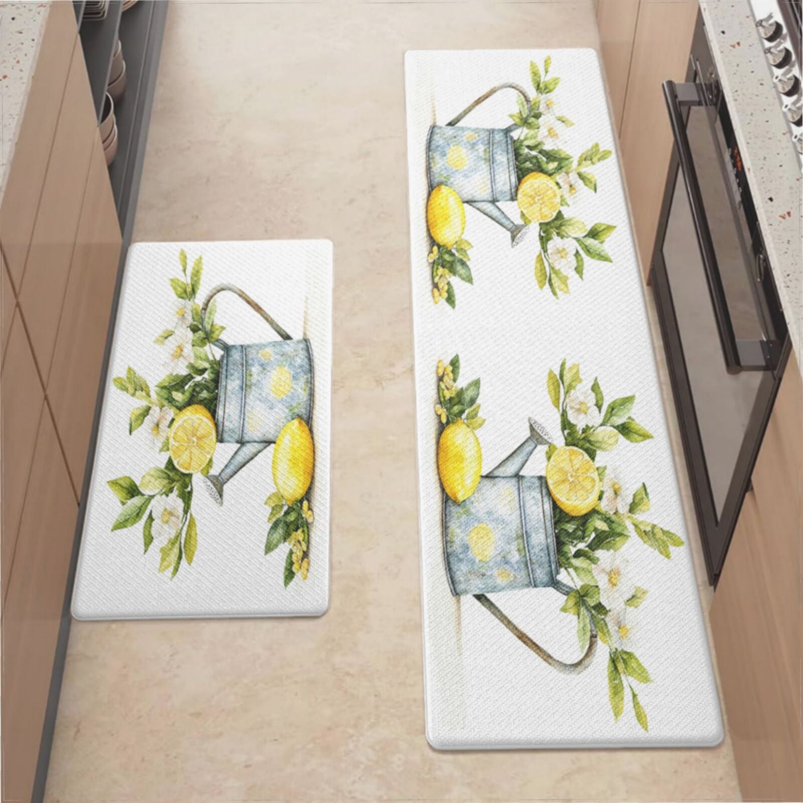 Anti Fatigue Cushioned Kitchen Mats For Floor, Waterproof Non Slip ...