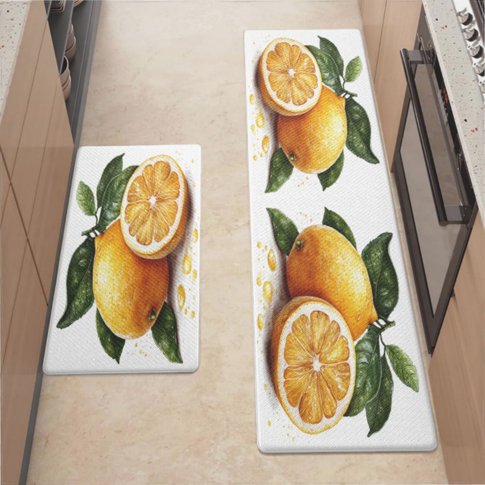 Anti Fatigue Cushioned Kitchen Mats For Floor, Waterproof Non Slip ...