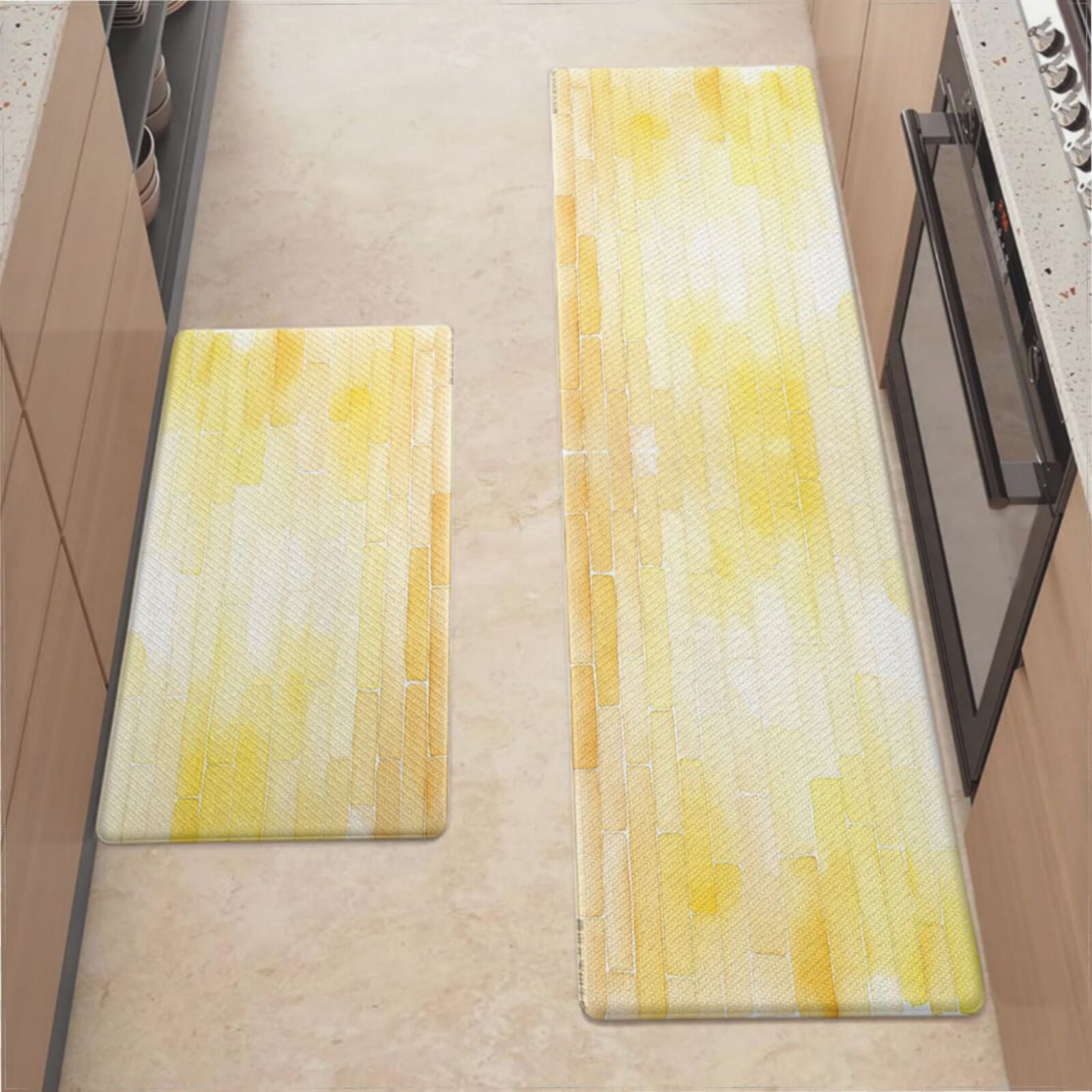 Anti Fatigue Cushioned Kitchen Mats For Floor, Waterproof Non Slip ...