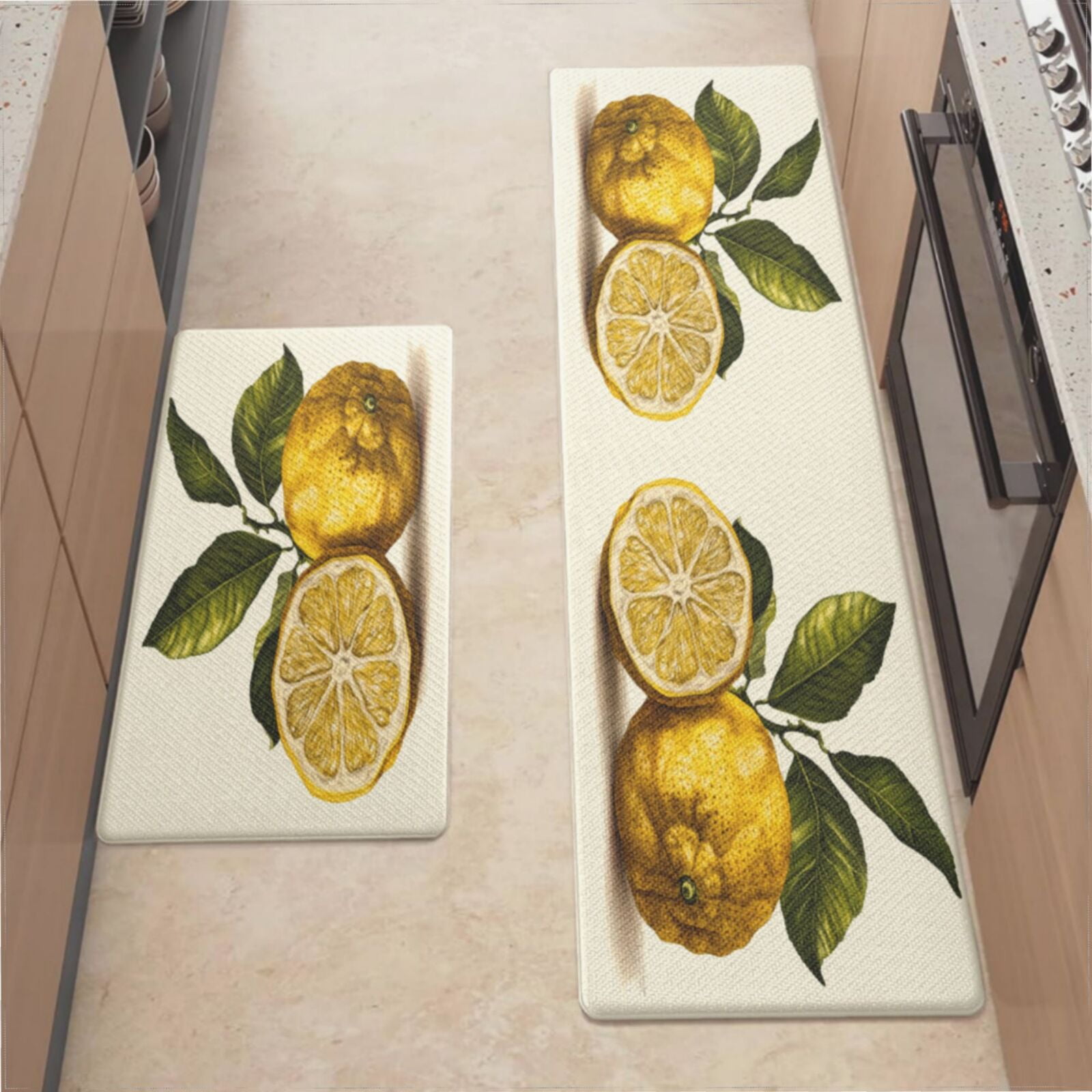 Anti Fatigue Cushioned Kitchen Mats For Floor, Waterproof Non Slip ...