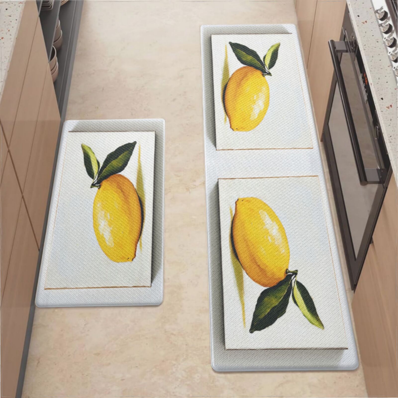 Anti Fatigue Cushioned Kitchen Mats For Floor, Waterproof Non Slip ...