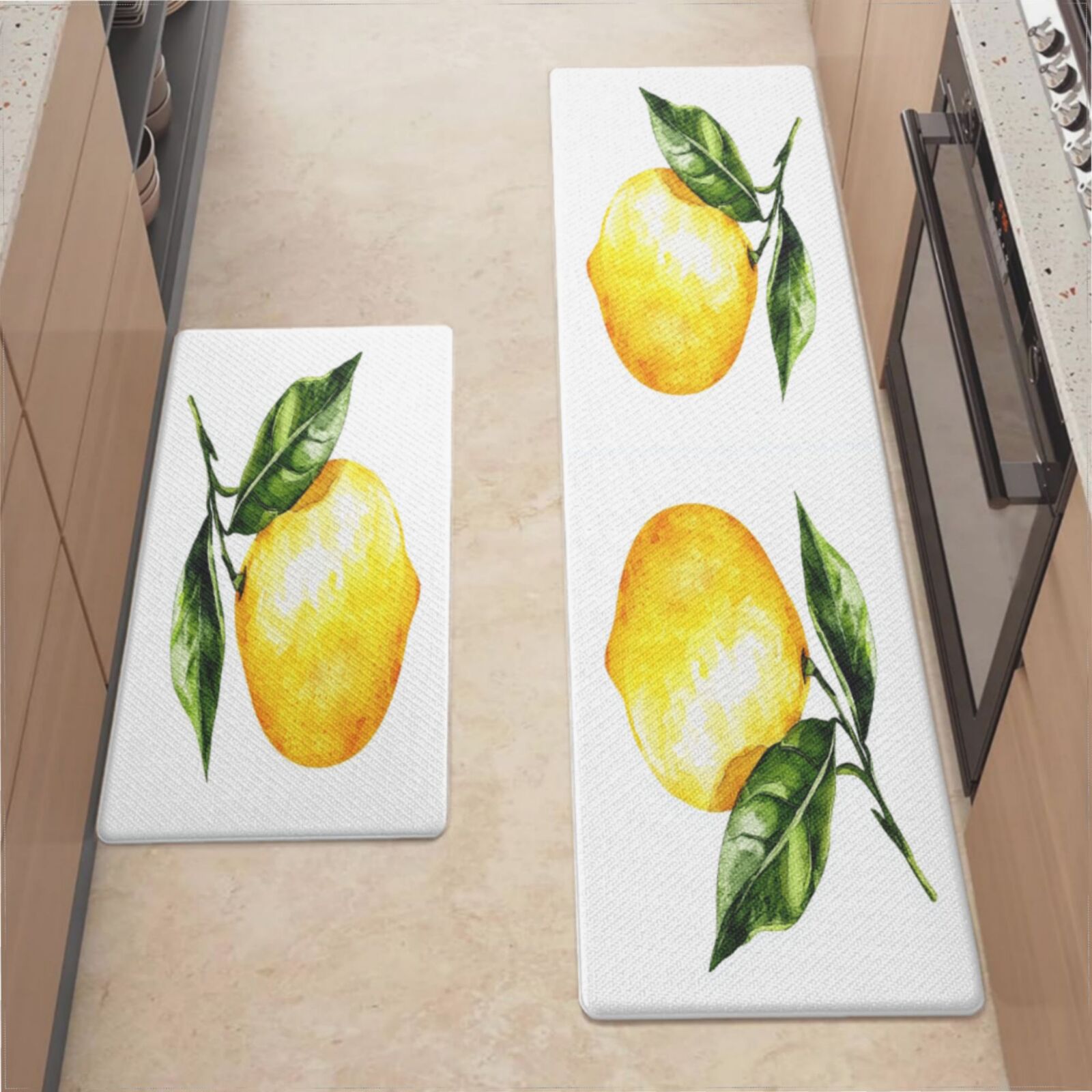 Anti Fatigue Cushioned Kitchen Mats For Floor, Waterproof Non Slip ...