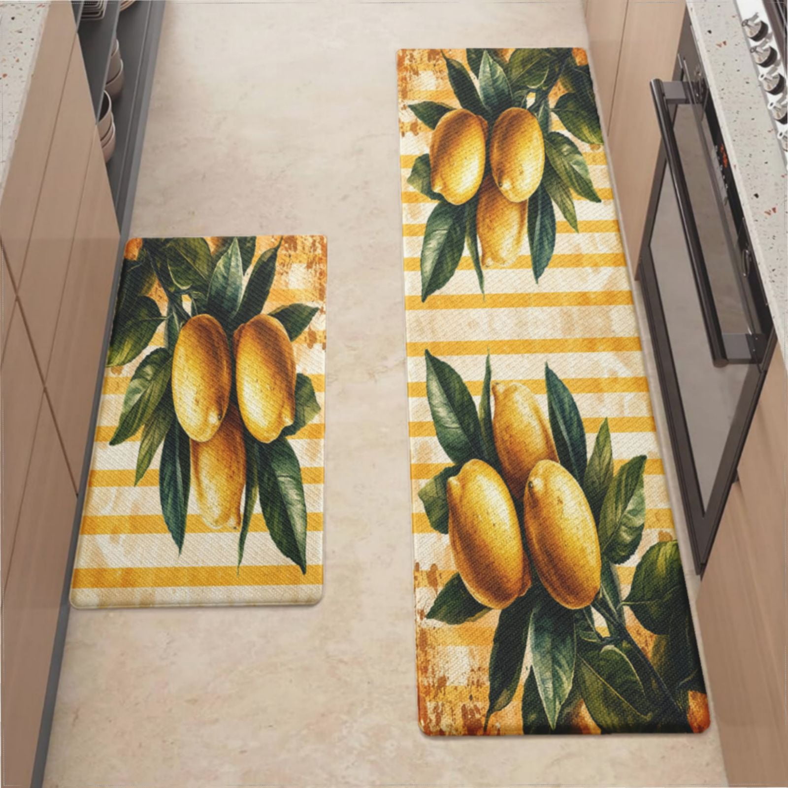 Anti Fatigue Cushioned Kitchen Mats For Floor, Waterproof Non Slip ...