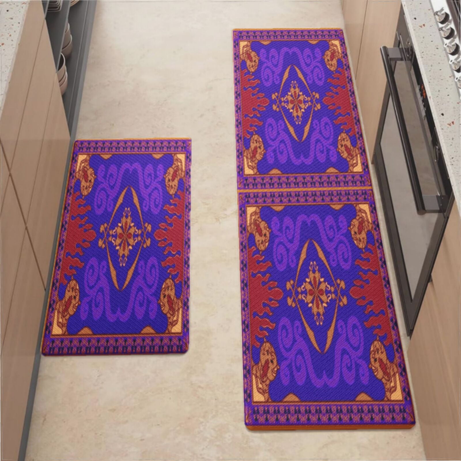 Anti Fatigue Cushioned Kitchen Mats For Floor, Waterproof Non Slip ...