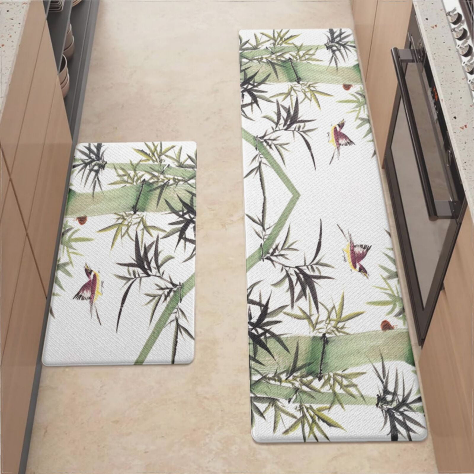 Anti Fatigue Cushioned Kitchen Mats For Floor, Waterproof Non Slip ...