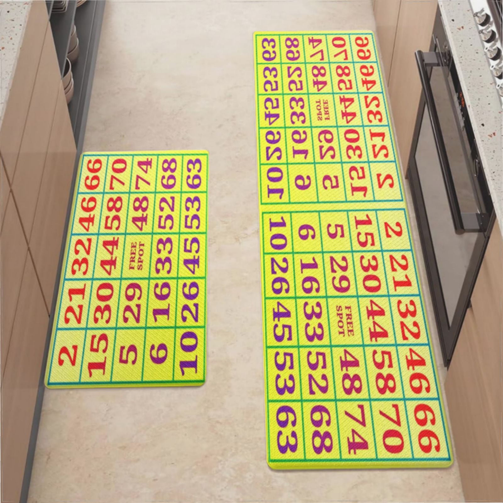 Anti Fatigue Cushioned Kitchen Mats For Floor, Waterproof Non Slip ...