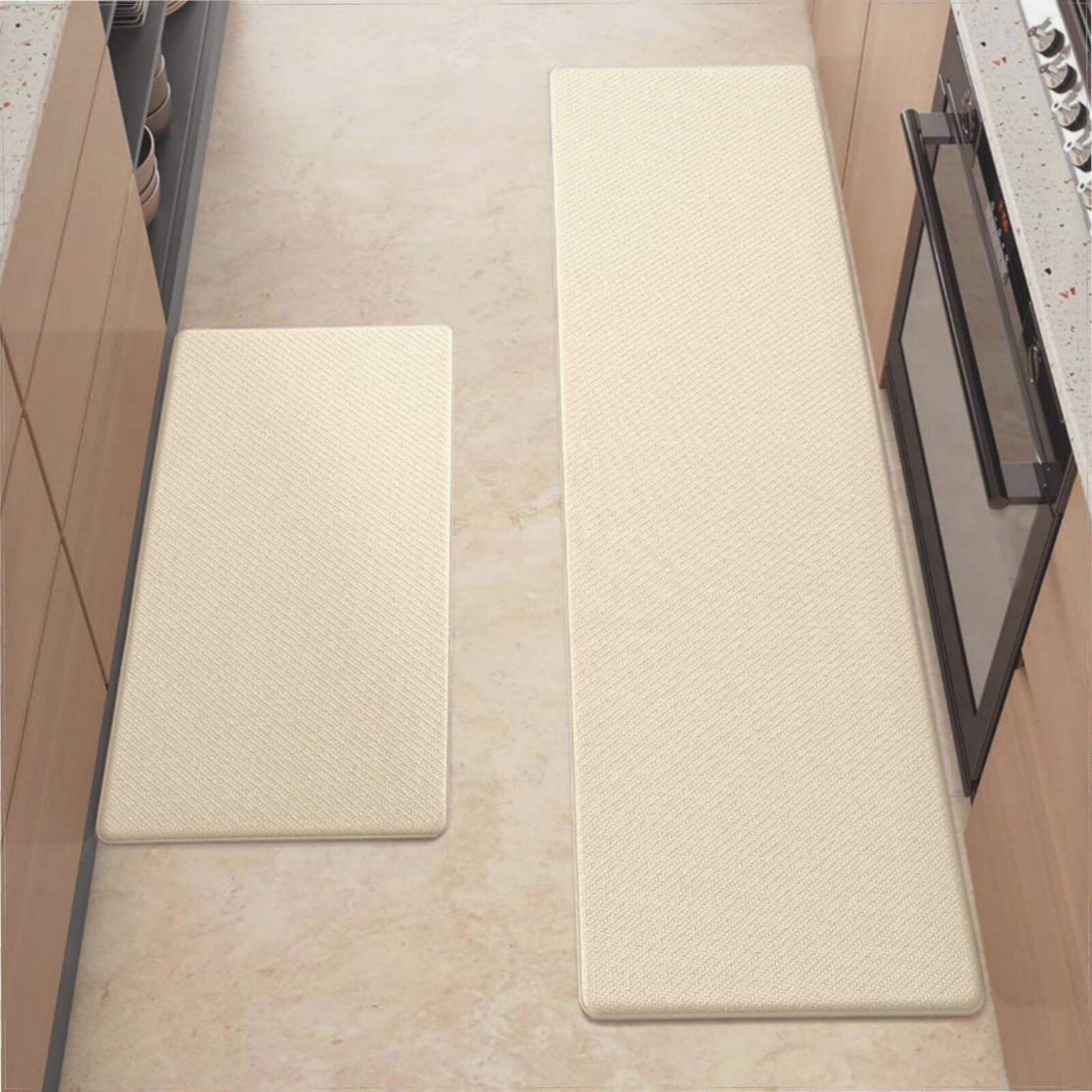 Anti Fatigue Cushioned Kitchen Mats For Floor, Waterproof Non Slip ...