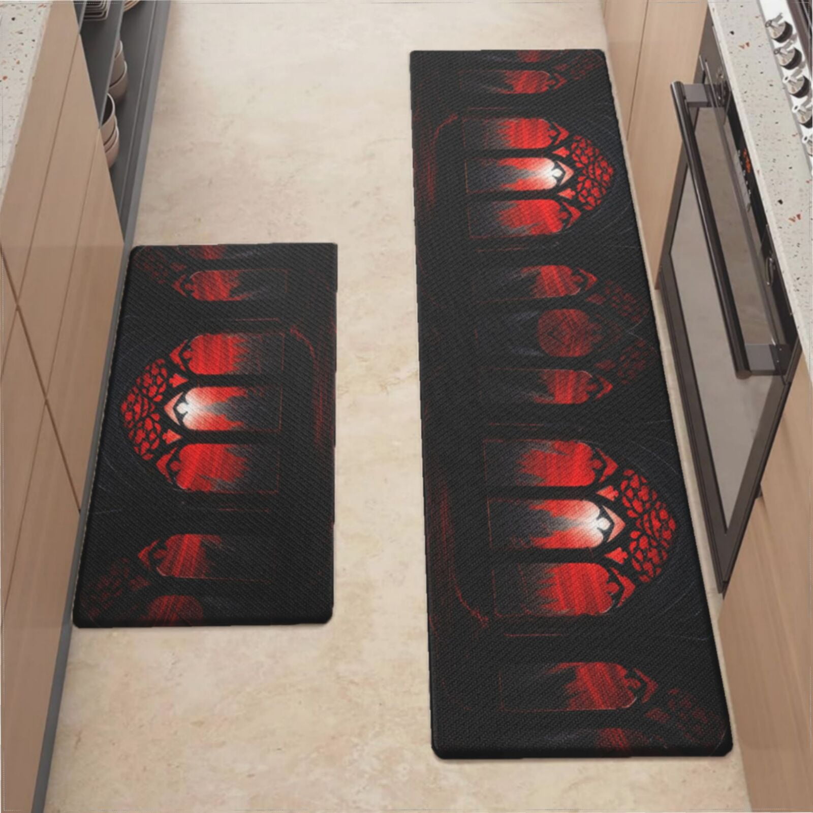 Anti Fatigue Cushioned Kitchen Mats For Floor, Waterproof Non Slip ...