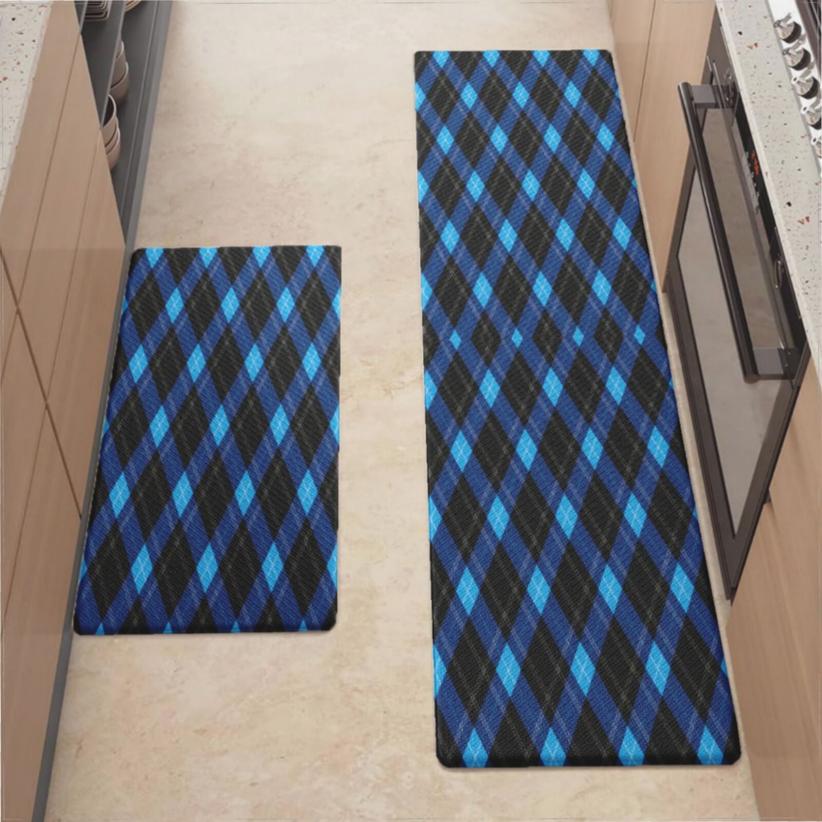 Anti Fatigue Cushioned Kitchen Mats For Floor, Waterproof Non Slip ...