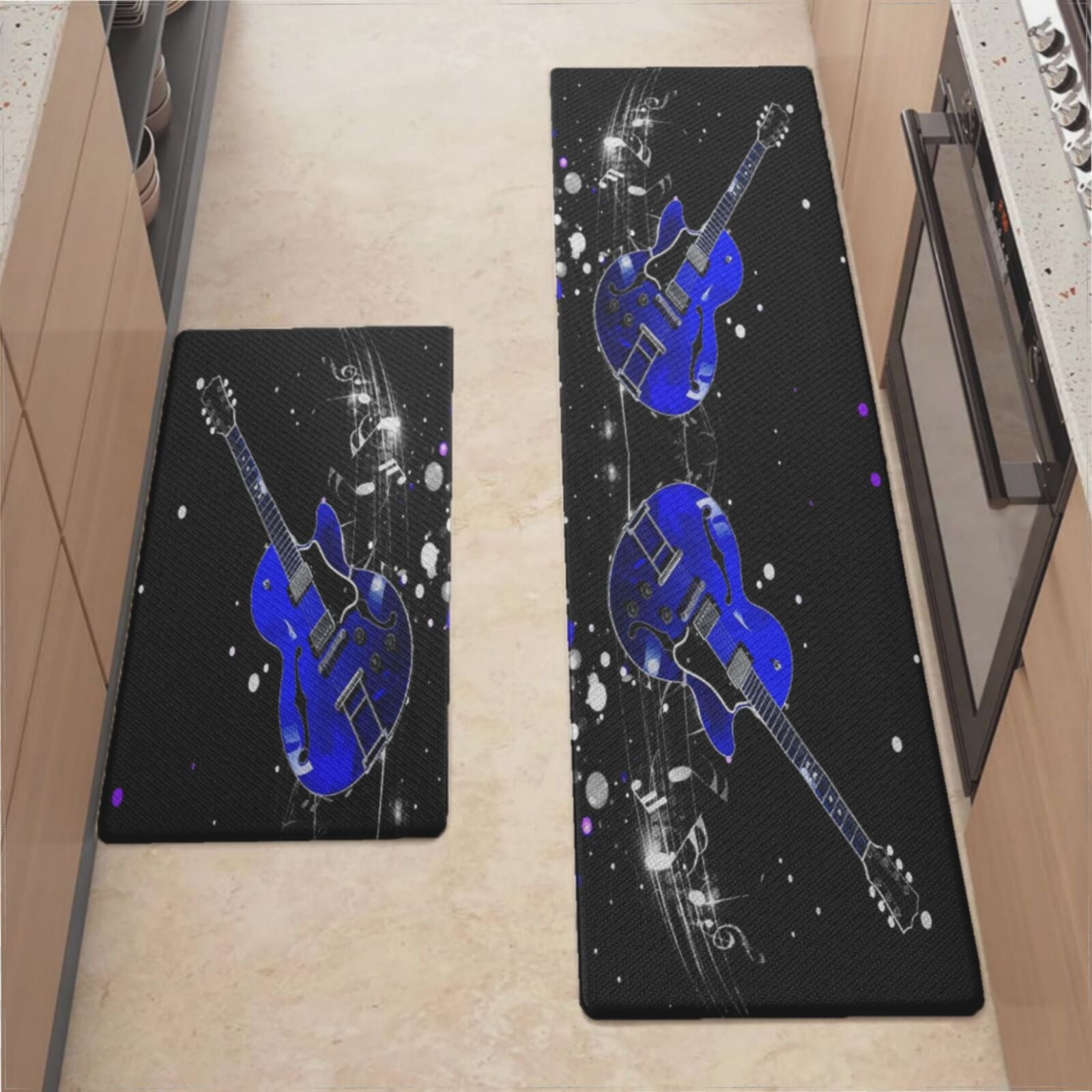 Anti Fatigue Cushioned Kitchen Mats For Floor, Waterproof Non Slip ...