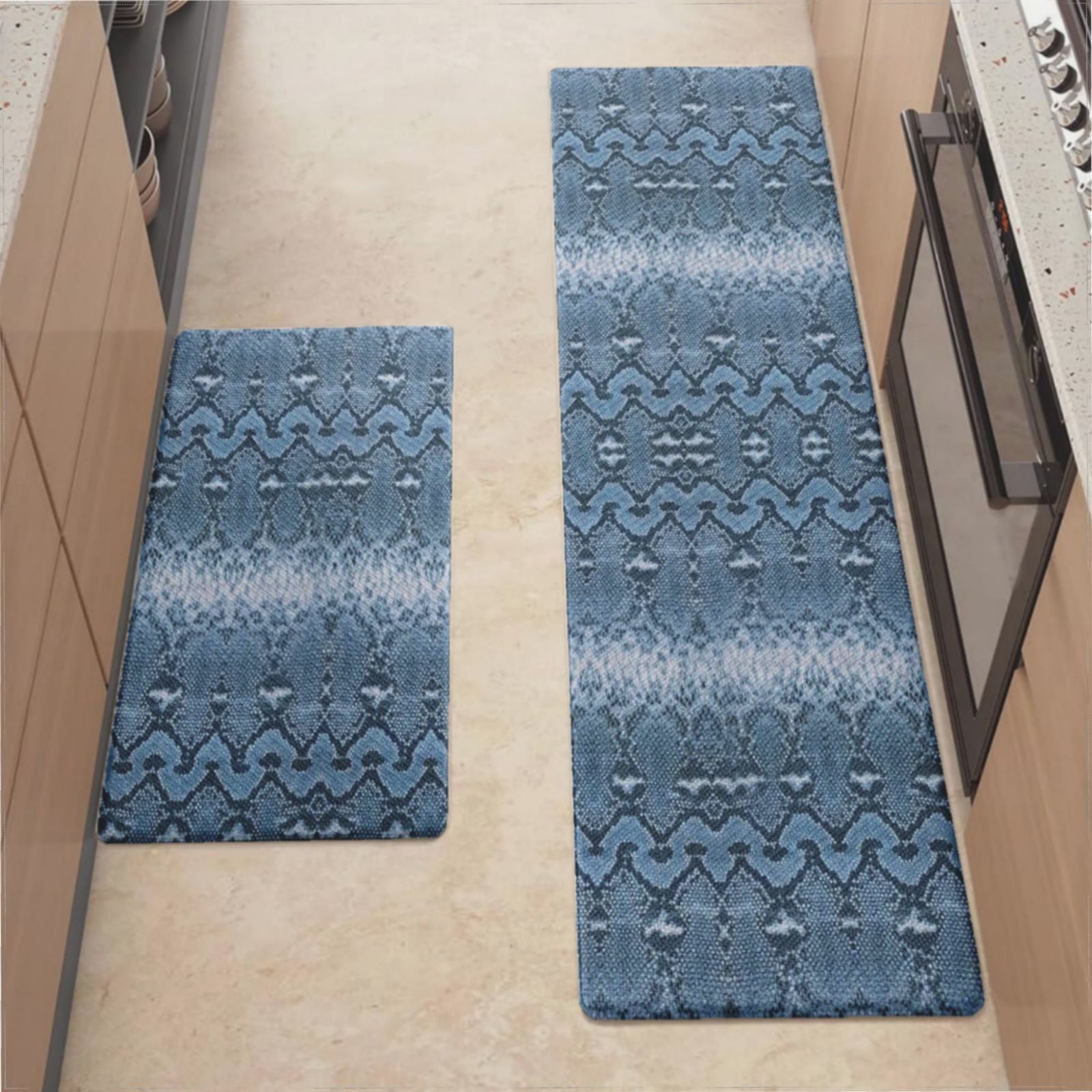 Anti Fatigue Cushioned Kitchen Mats For Floor, Waterproof Non Slip ...