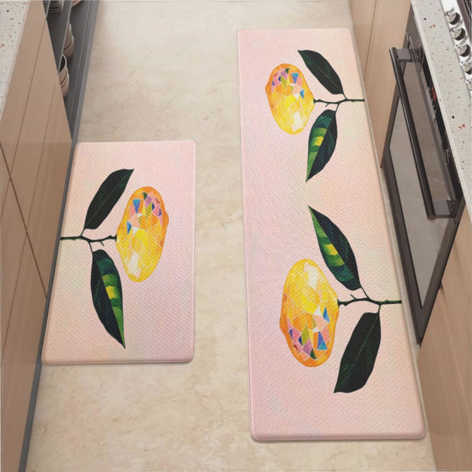 Anti Fatigue Cushioned Kitchen Mats For Floor, Waterproof Non Slip ...