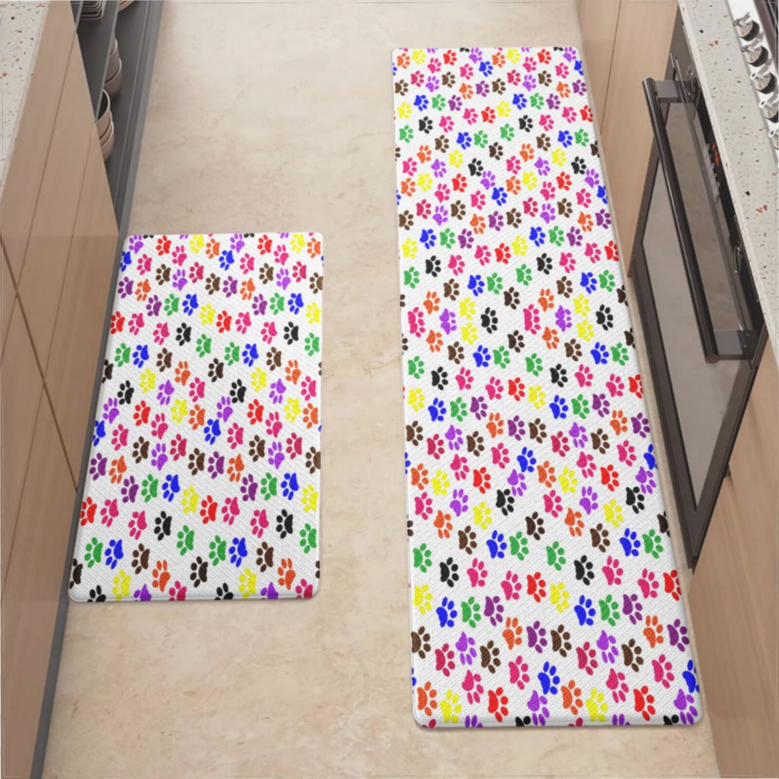 Anti Fatigue Cushioned Kitchen Mats For Floor, Waterproof Non Slip ...