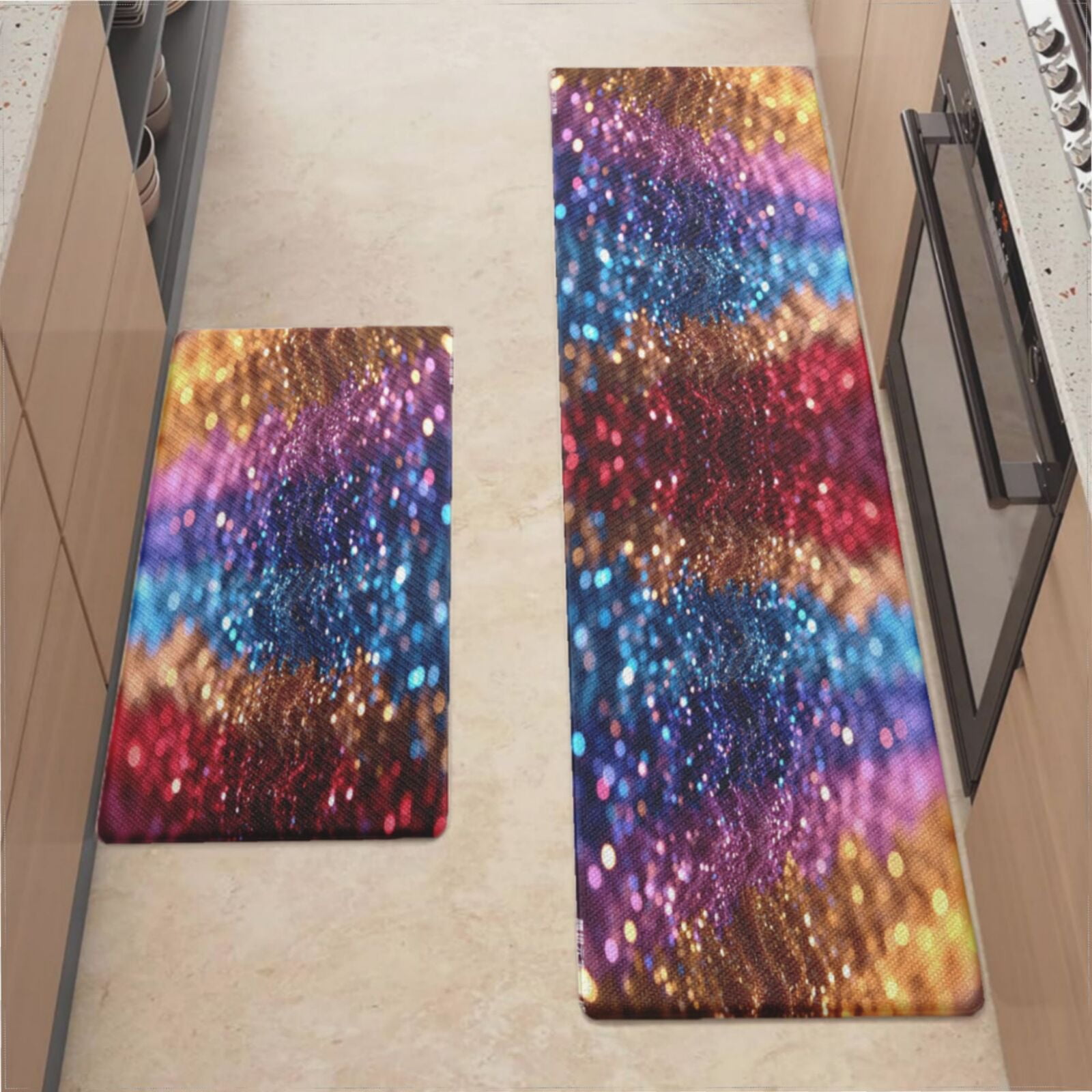 Anti Fatigue Cushioned Kitchen Mats For Floor, Waterproof Non Slip ...