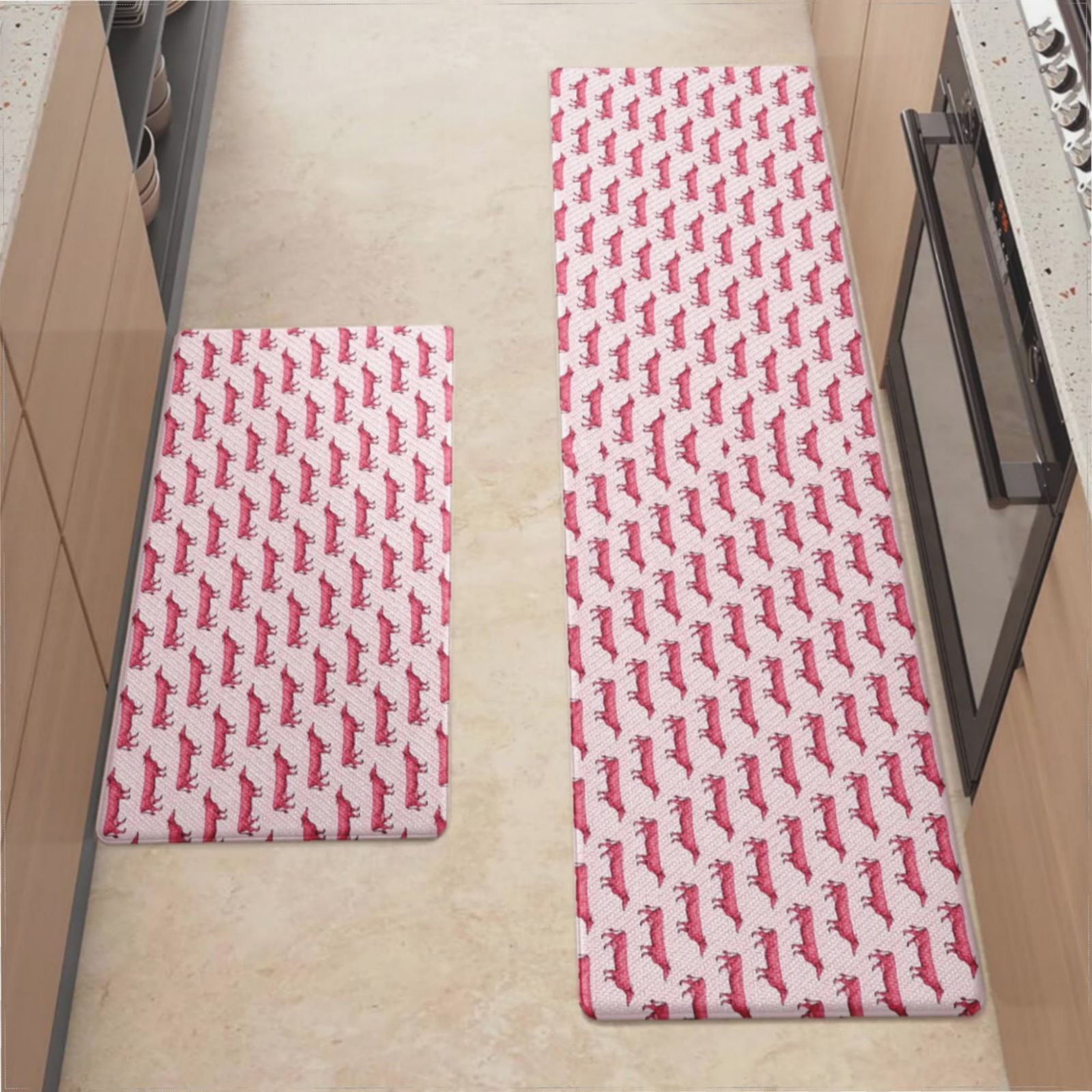 Anti Fatigue Cushioned Kitchen Mats For Floor, Waterproof Non Slip ...
