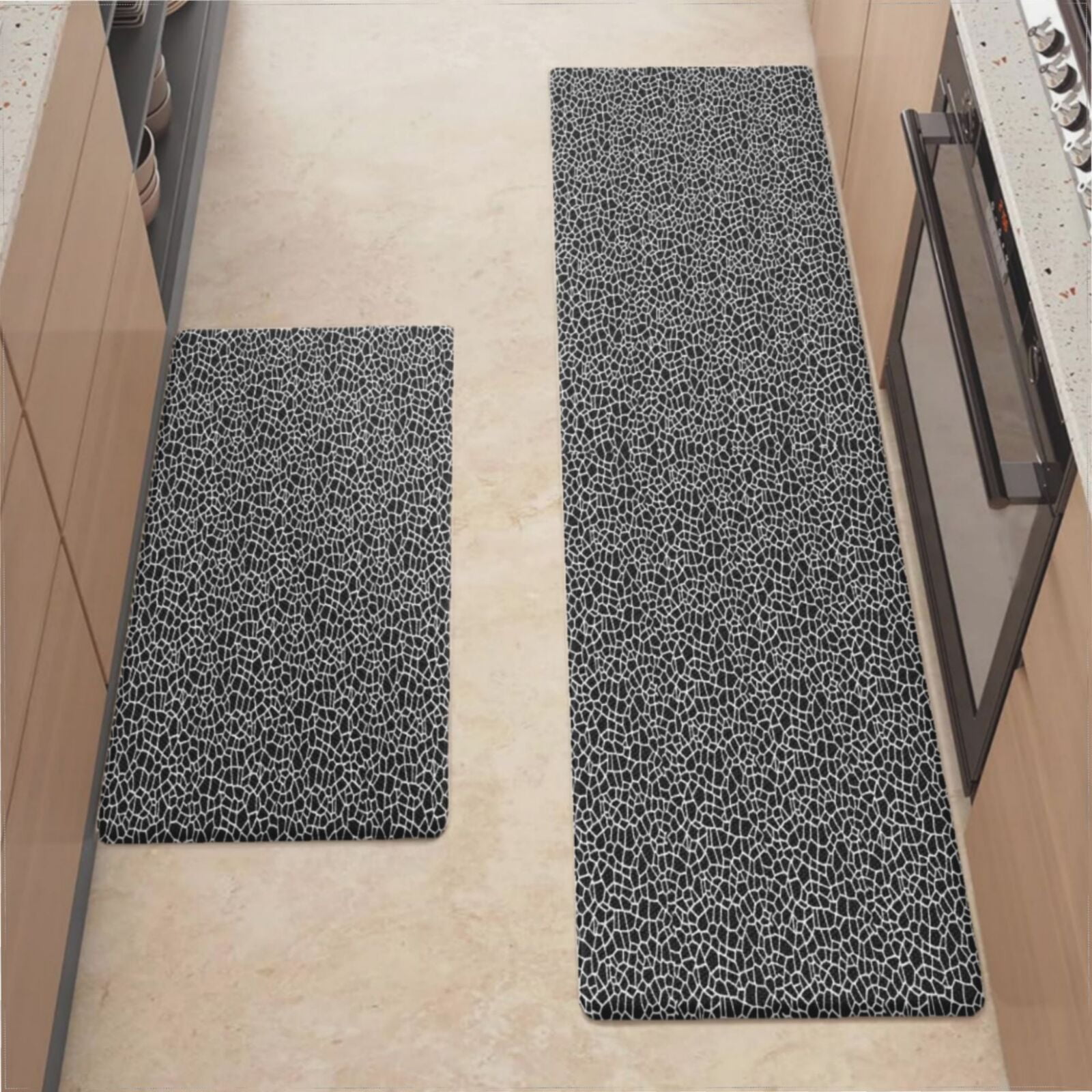 Anti Fatigue Cushioned Kitchen Mats For Floor, Waterproof Non Slip ...