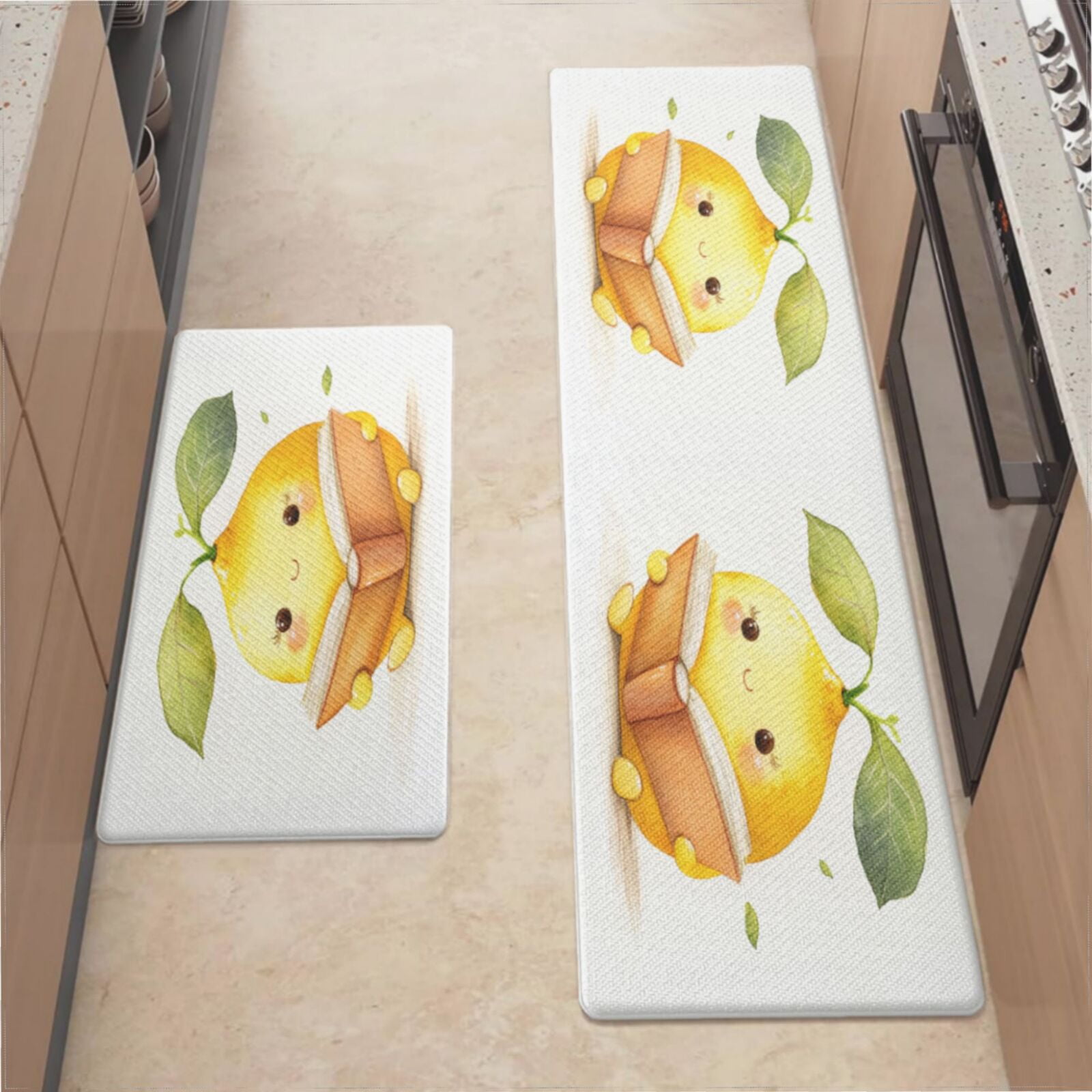 Anti Fatigue Cushioned Kitchen Mats For Floor, Waterproof Non Slip ...