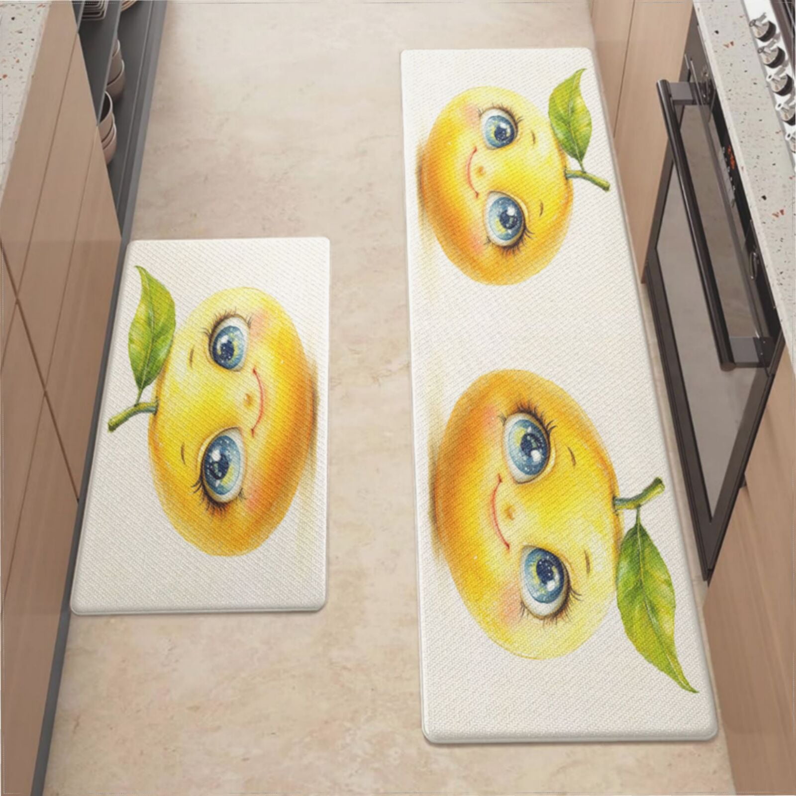 Anti Fatigue Cushioned Kitchen Mats For Floor, Waterproof Non Slip ...